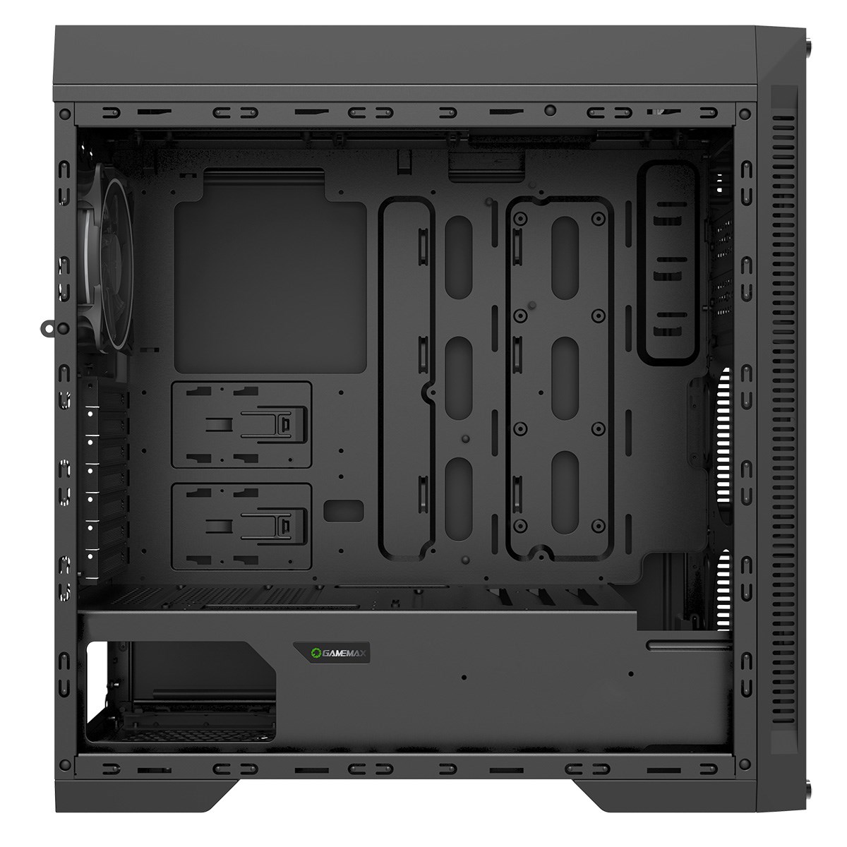 GameMax Abyss ARGB Full Tower Gaming Case - Black - ABYSS-TR | CCL