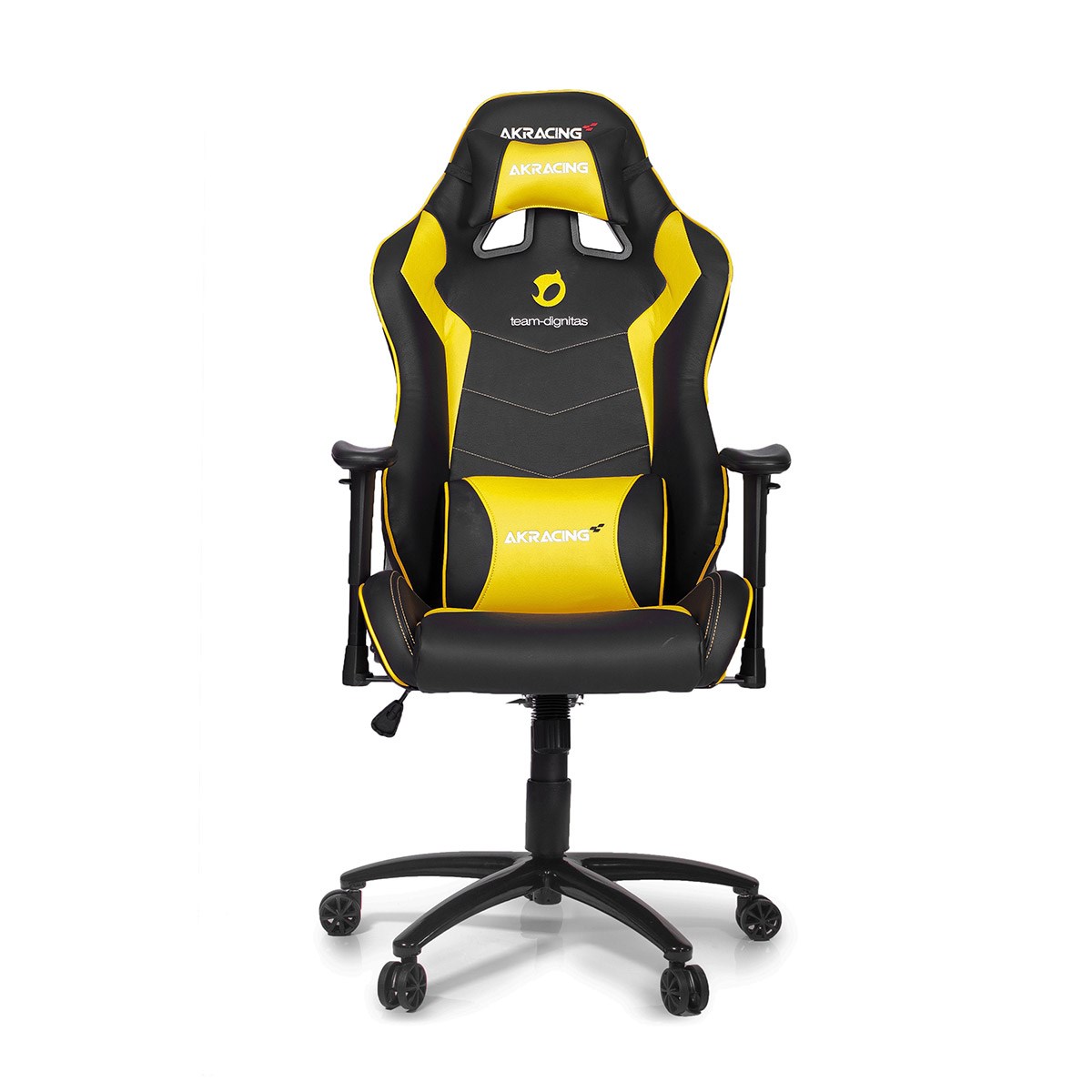 AK Racing Max Gaming Chair Team Dignitas Edition - Yellow - AK-DIGNITAS ...