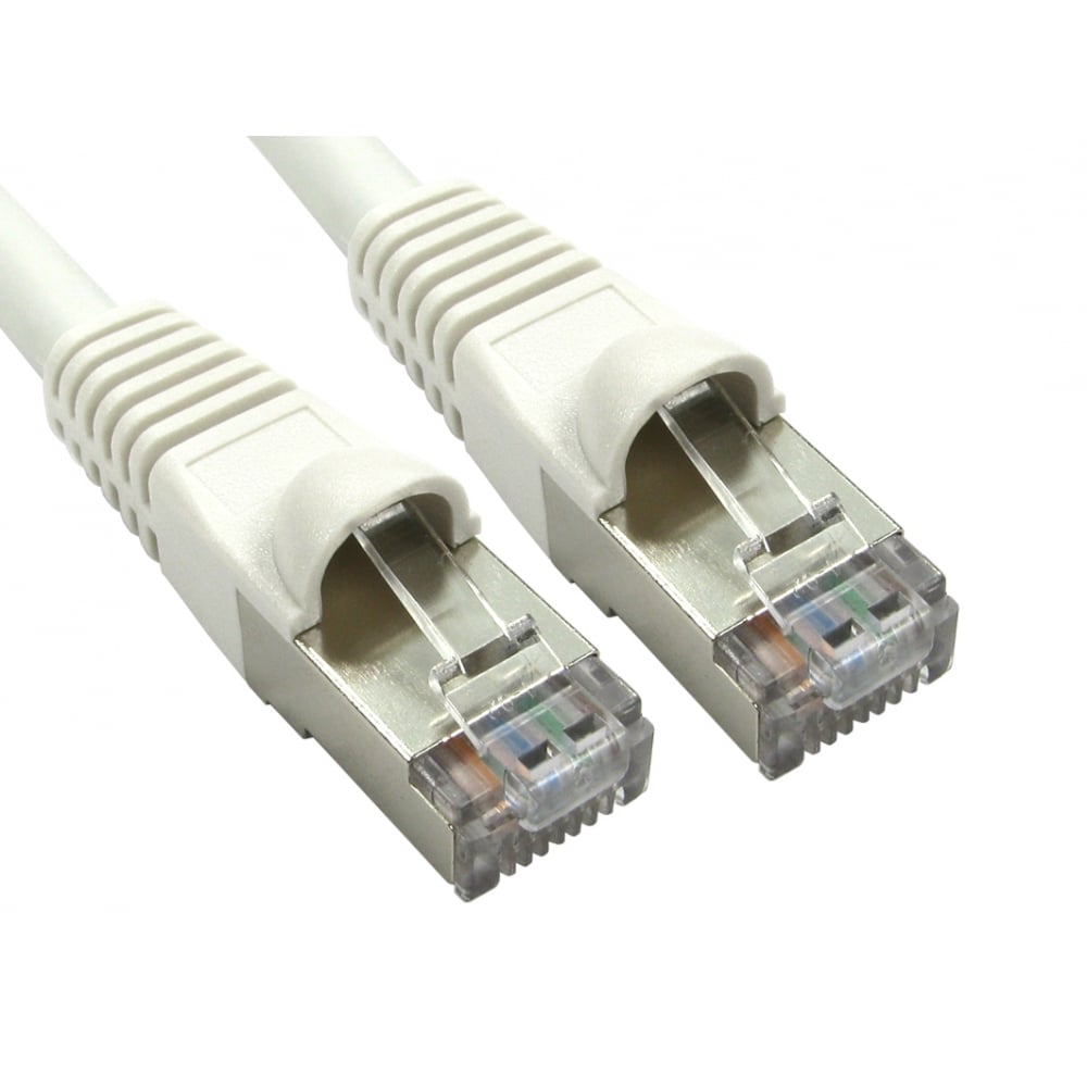 Cables Direct 10m CAT6A Patch Cable (White) - ART-110W | CCL