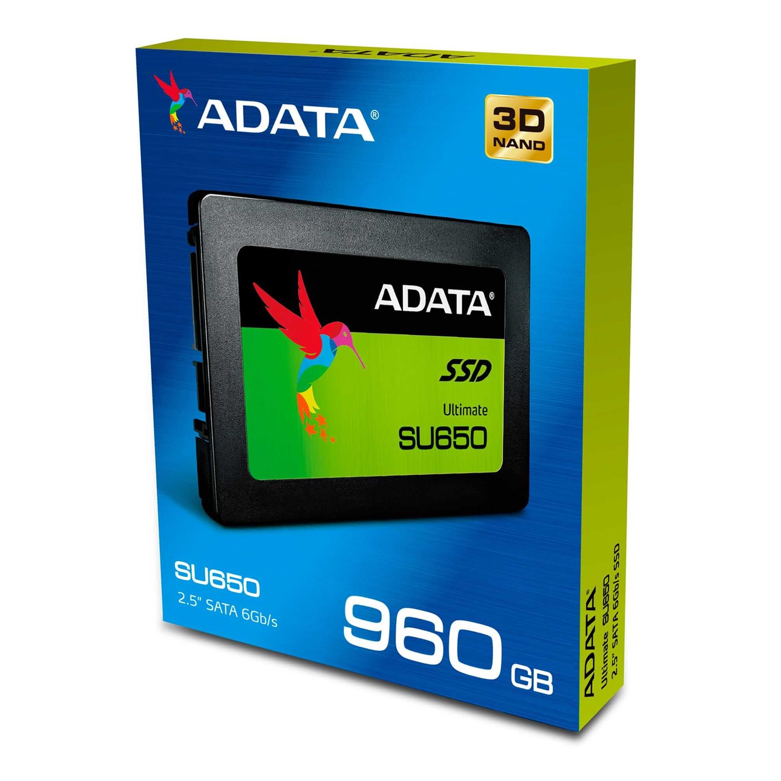 Adata Ultimate SU650 960GB 2.5" SATA III SSD - ASU650SS-960GT-R | CCL ...