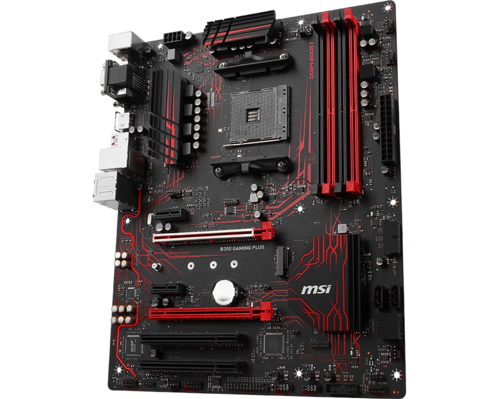 MSI B350 GAMING PLUS AMD Socket AM4 Motherboard - | CCL Computers
