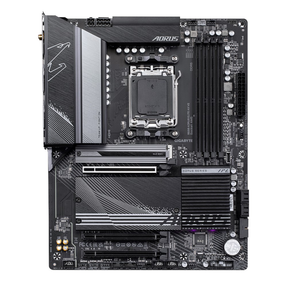 Gigabyte B650 AORUS ELITE AX V2 AMD Socket AM5 Motherboard - B650 AORUS ...