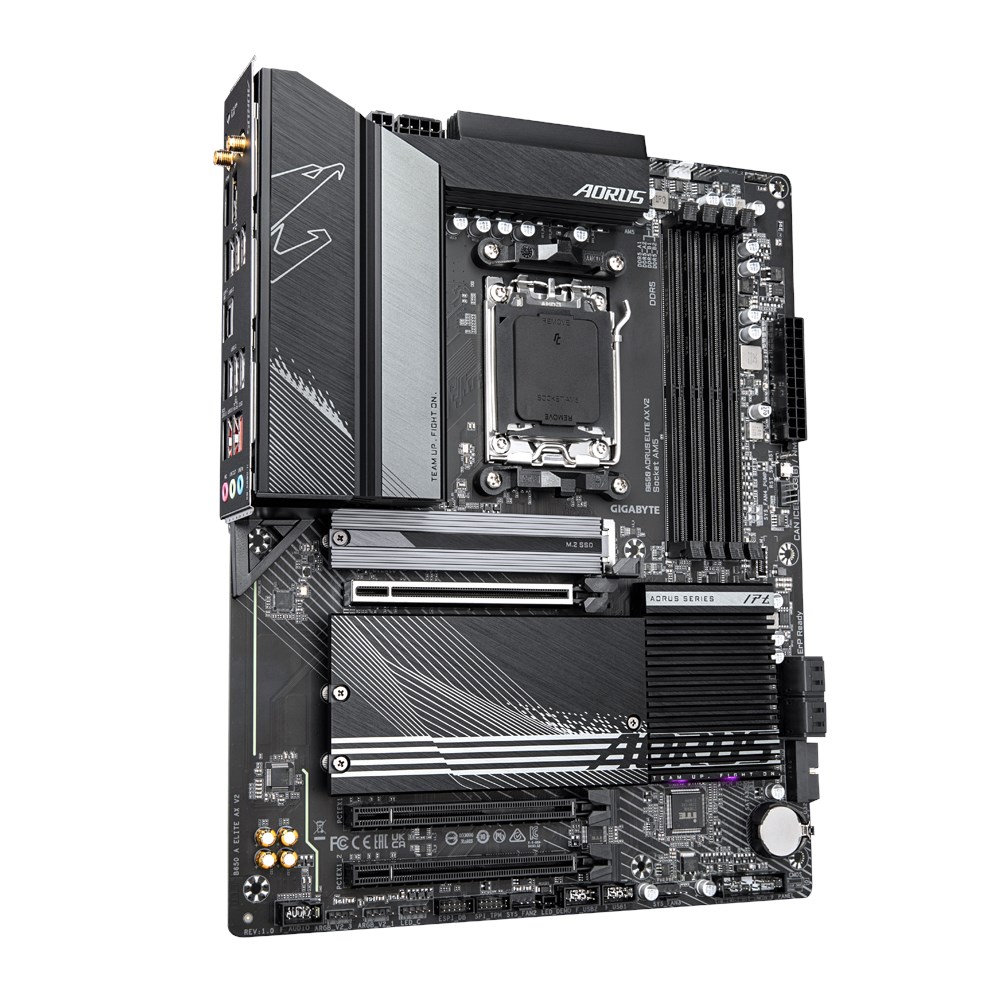 Gigabyte B650 AORUS ELITE AX V2 AMD Socket AM5 Motherboard - B650 AORUS ...