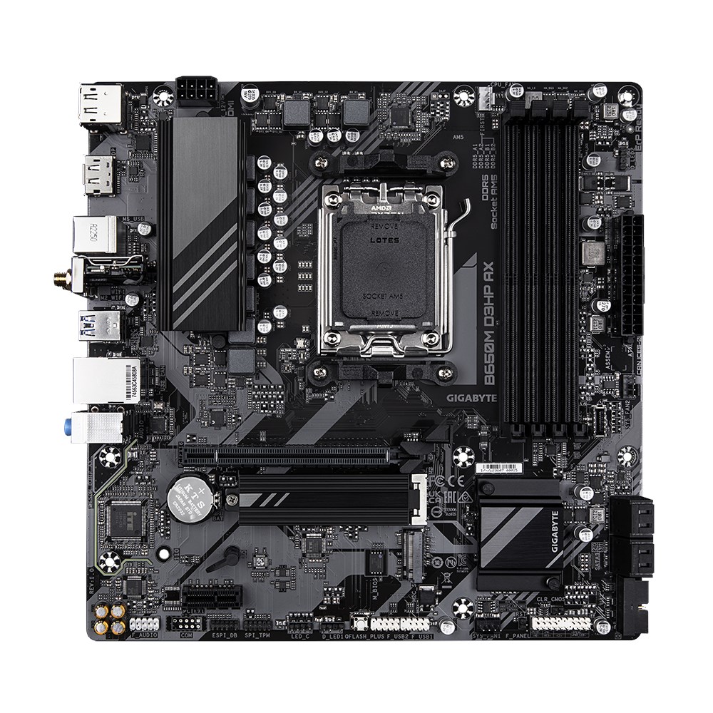 Gigabyte B650M D3HP AX AMD Socket AM5 Motherboard - B650M D3HP AX | CCL