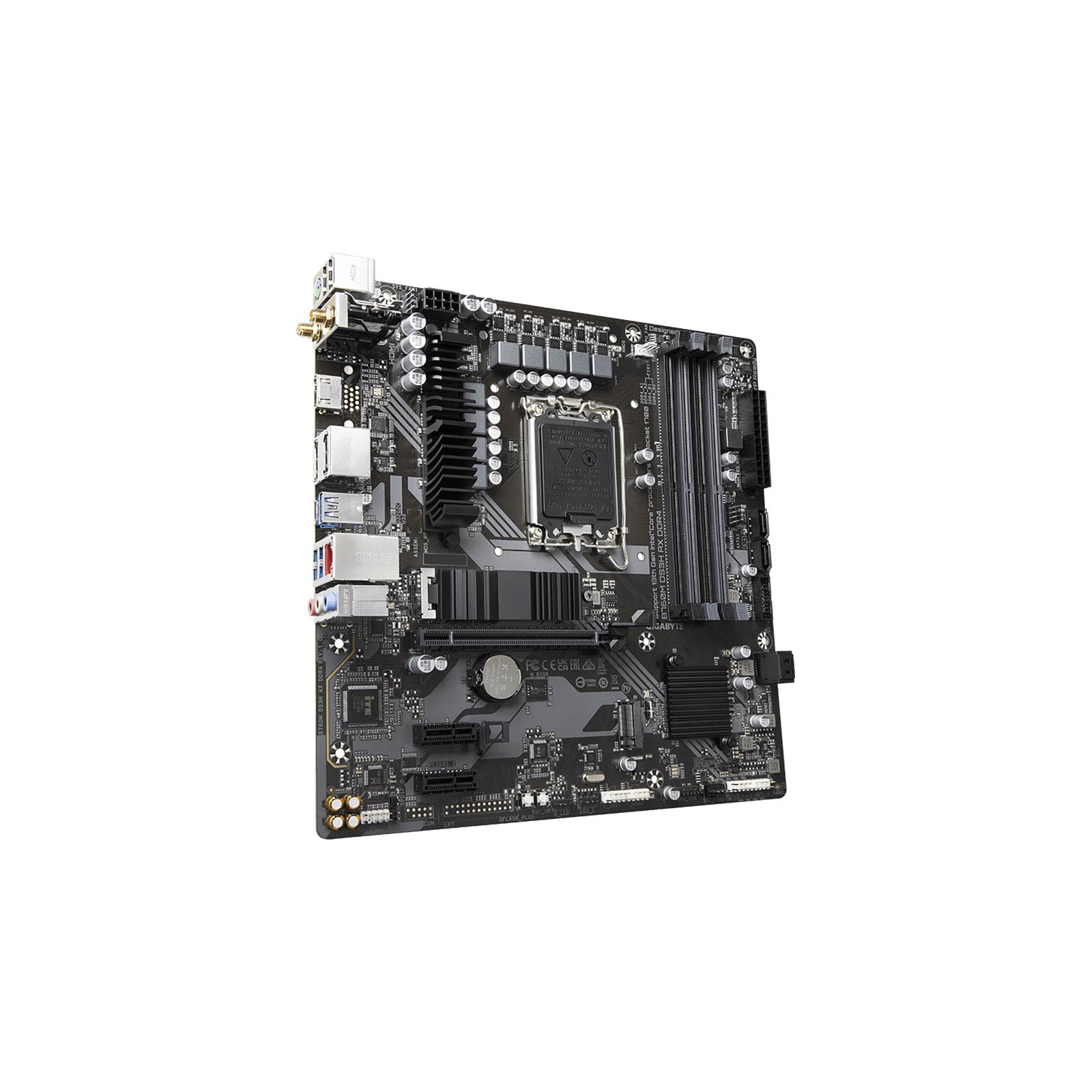 Gigabyte B760M DS3H AX DDR4 Intel Socket 1700 Motherboard - B760M DS3H ...