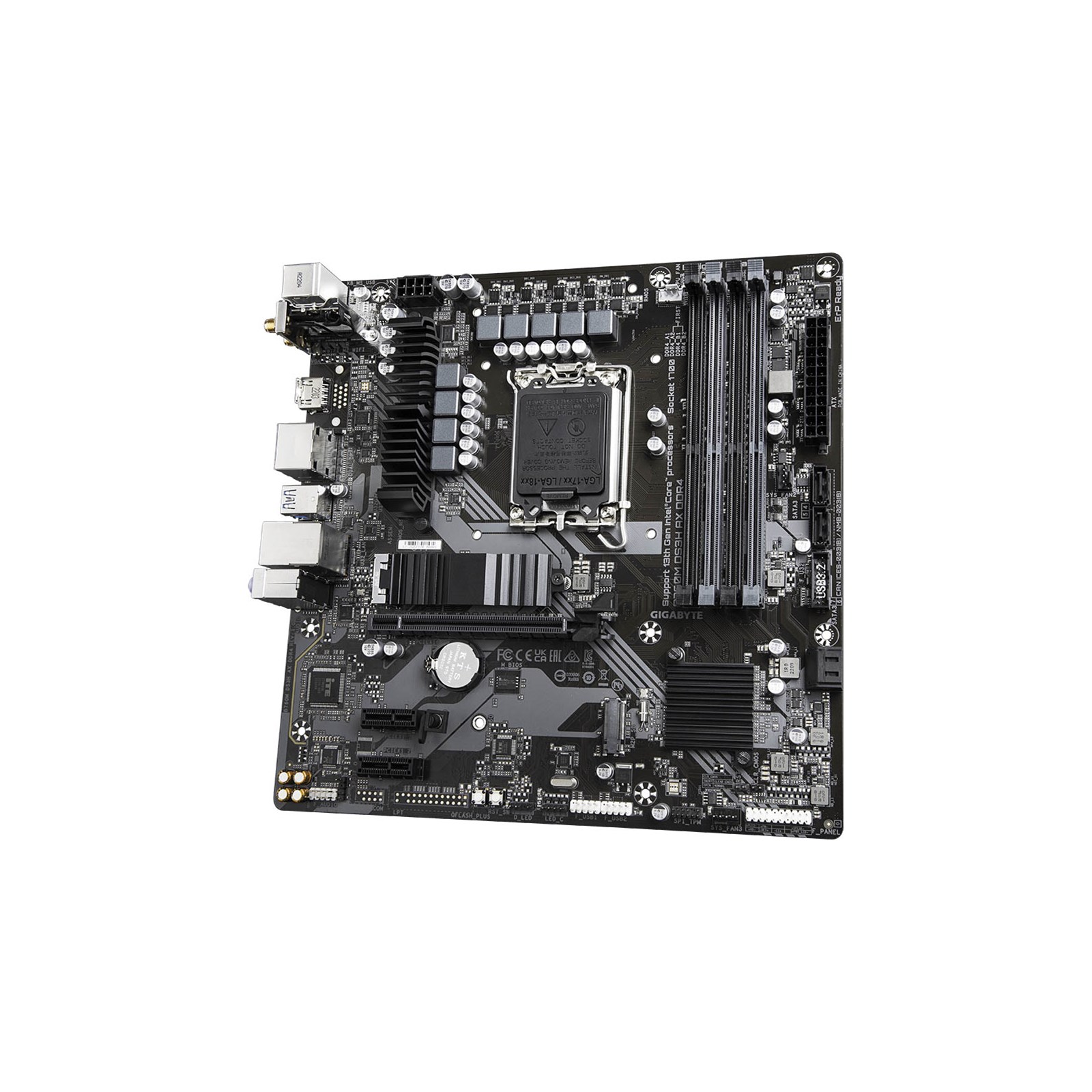 Gigabyte B760M DS3H AX DDR4 Intel Socket 1700 Motherboard - B760M DS3H AX DDR4 - New | CCL