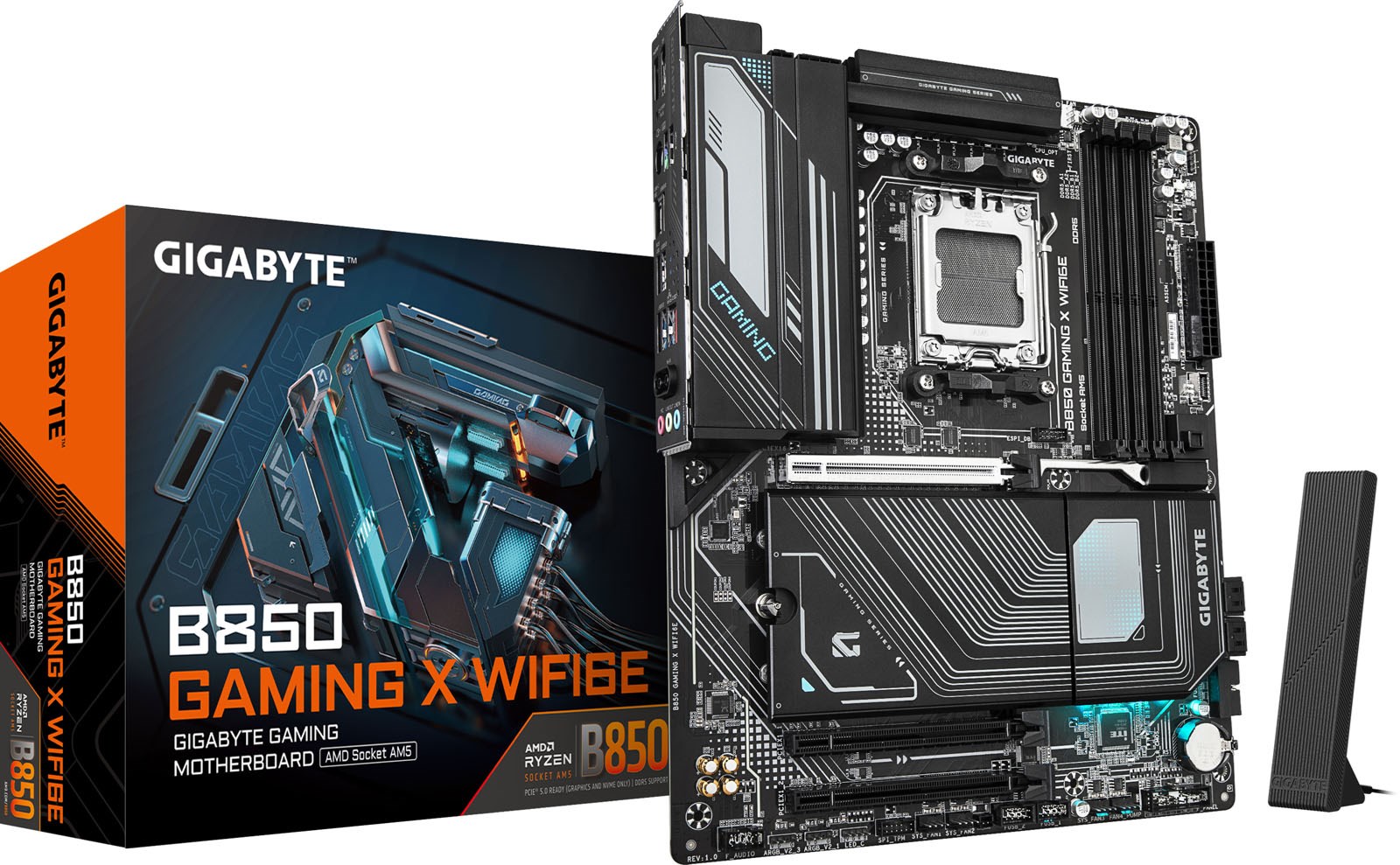 Gigabyte B850 GAMING X WIFI6E AMD Socket AM5 Motherboard - B850 GAMING ...