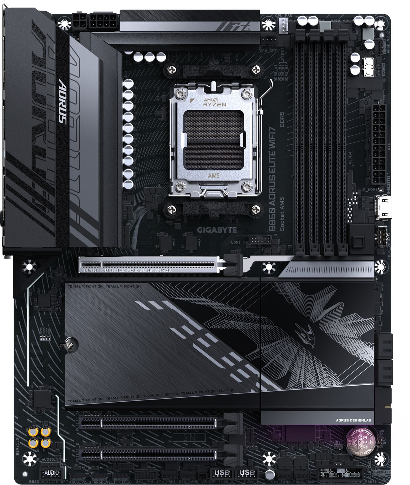 Gigabyte B850 AORUS ELITE WIFI7 AMD Socket AM5 Motherboard - B850 A ...