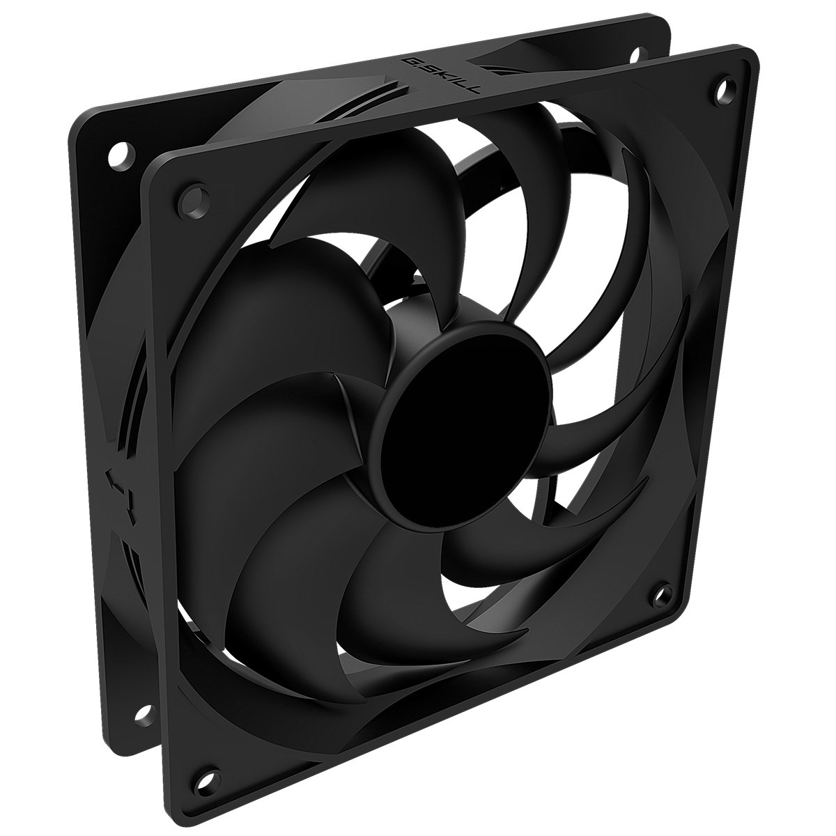 Generic 120mm Chassis Fan in Black with 4-pin Molex Connector ...