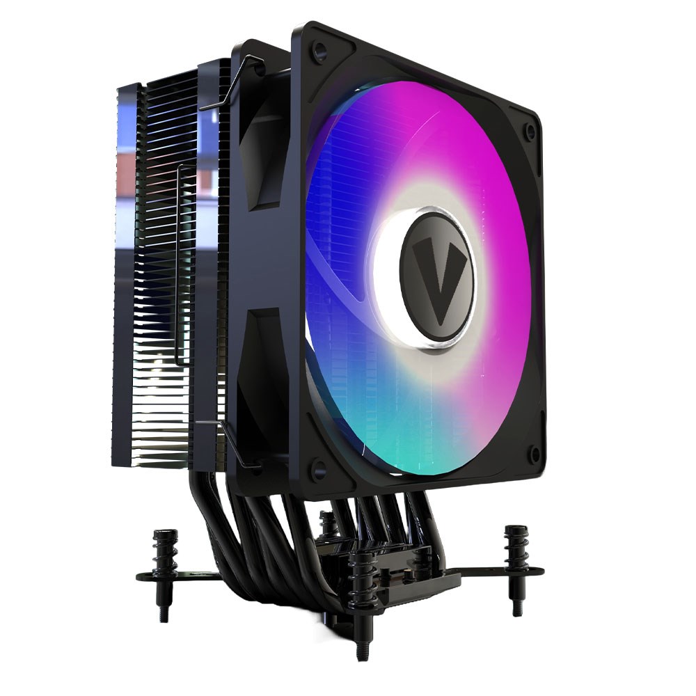 Vida Boreas Black ARGB CPU Air Cooler - BOREAS-BLK | CCL