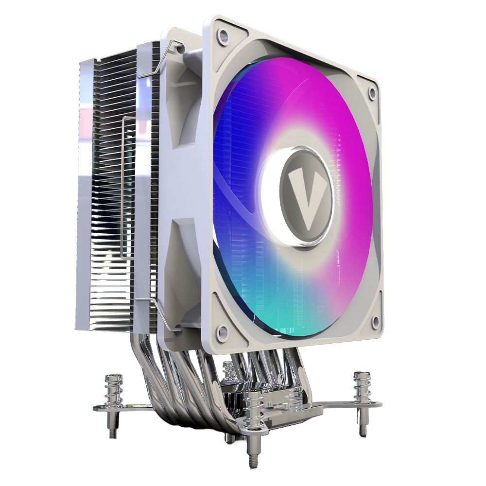 Vida Boreas White ARGB CPU Air Cooler - BOREAS-WHT | CCL