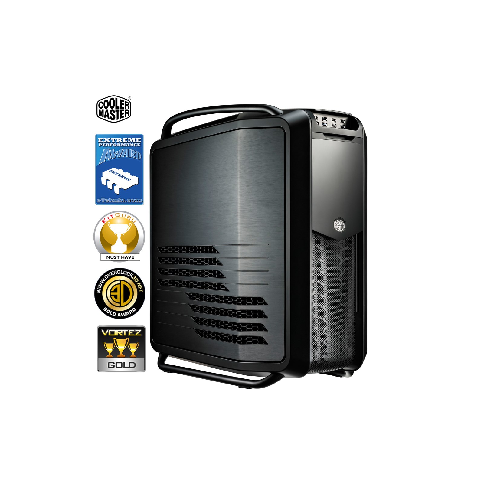 Cooler Master Cosmos II Gaming Case - Black - RC-1200-KKN1 | CCL Computers