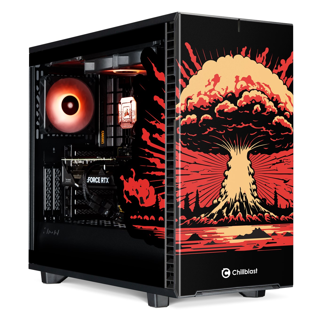 Chillblast Atomic AMD Ryzen 7 RTX 4070 Ti 2TB SSD Gaming PC - CBA-R7 ...