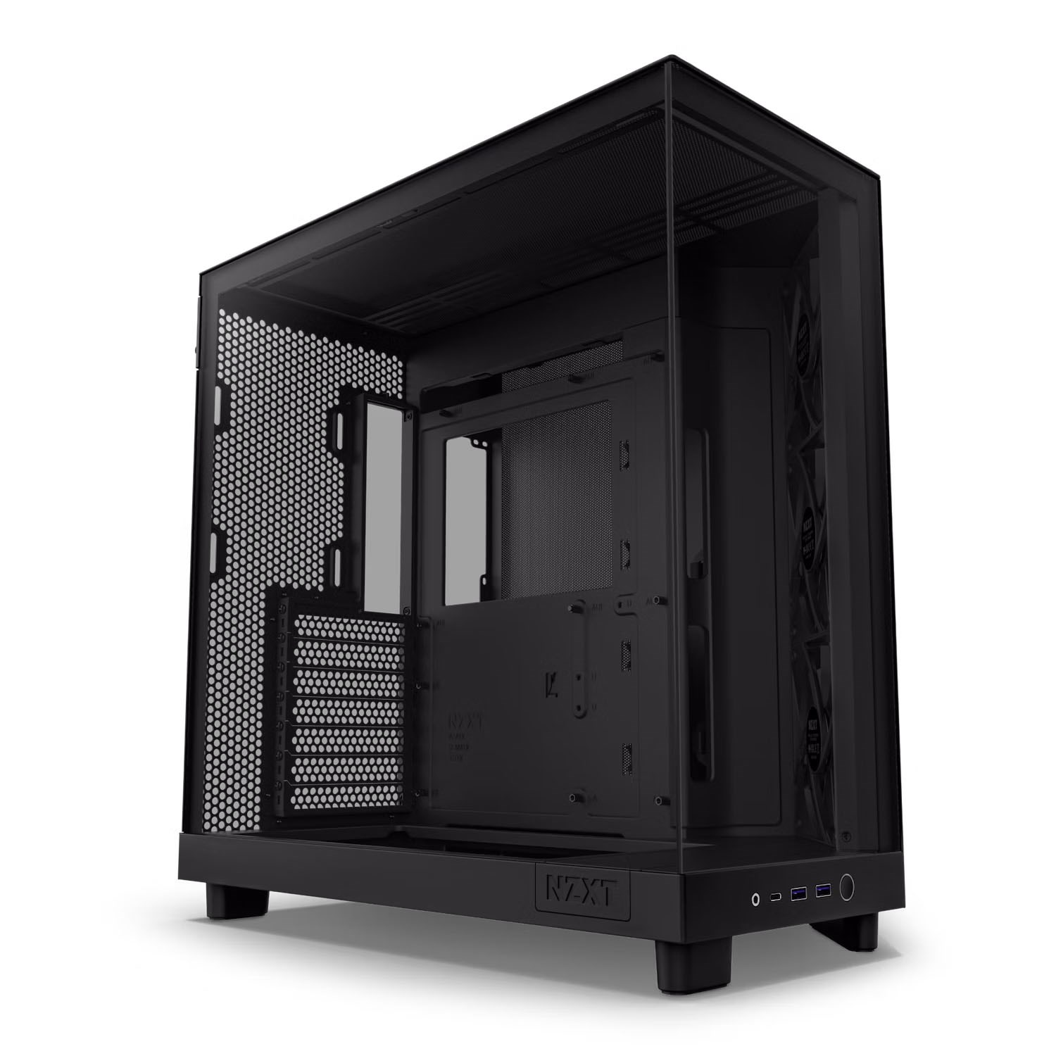 NZXT H6 Flow Mid Tower Case - Black - CC-H61FB-01 | CCL