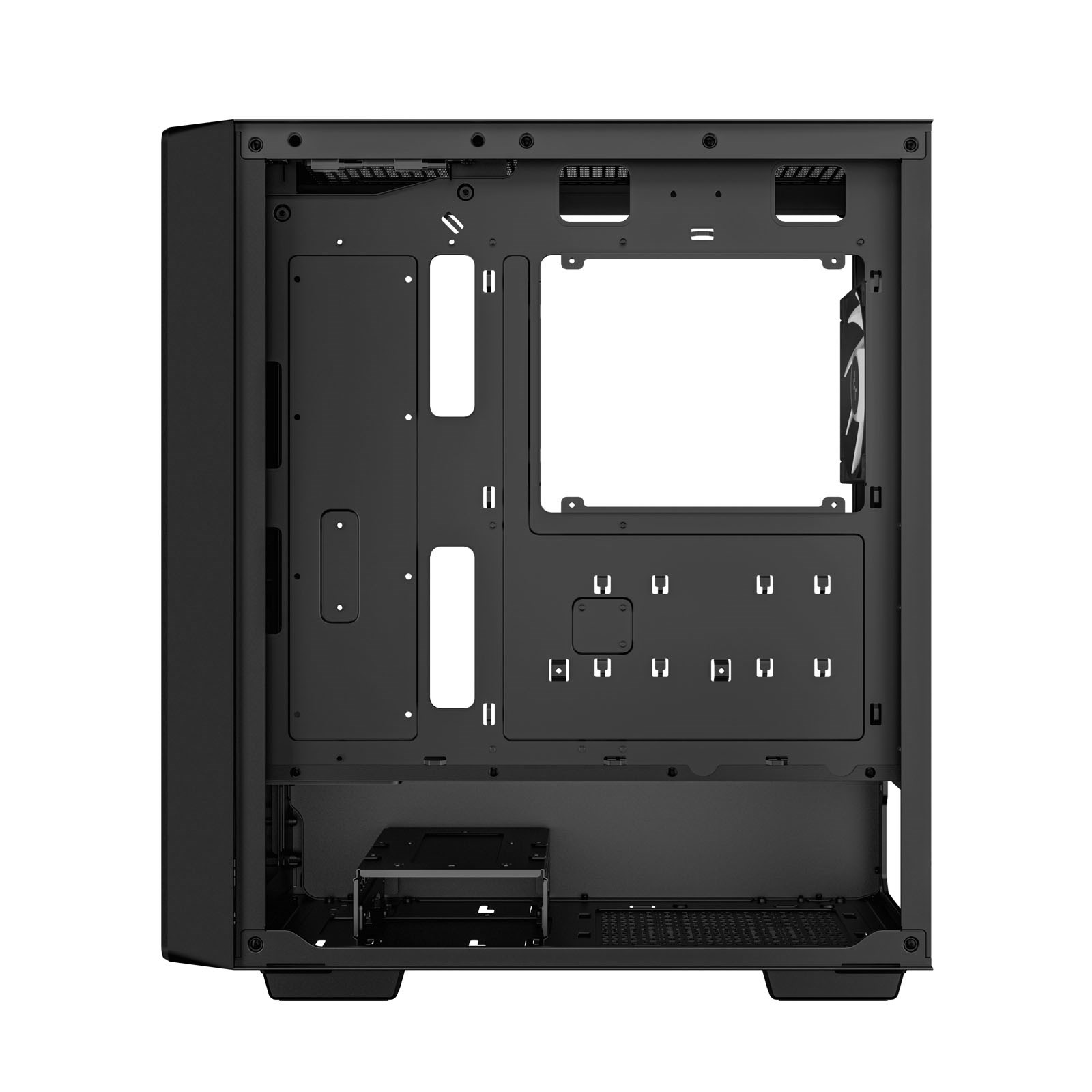 DeepCool CC560 ARGB V2 Mid Tower Gaming Case - Black - R-CC560-BKTAA4-G ...