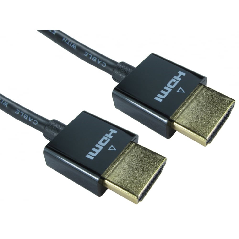 Cables Direct 2m Super Slim HDMI Cable - CDLHD4-SLIMHP02M | CCL