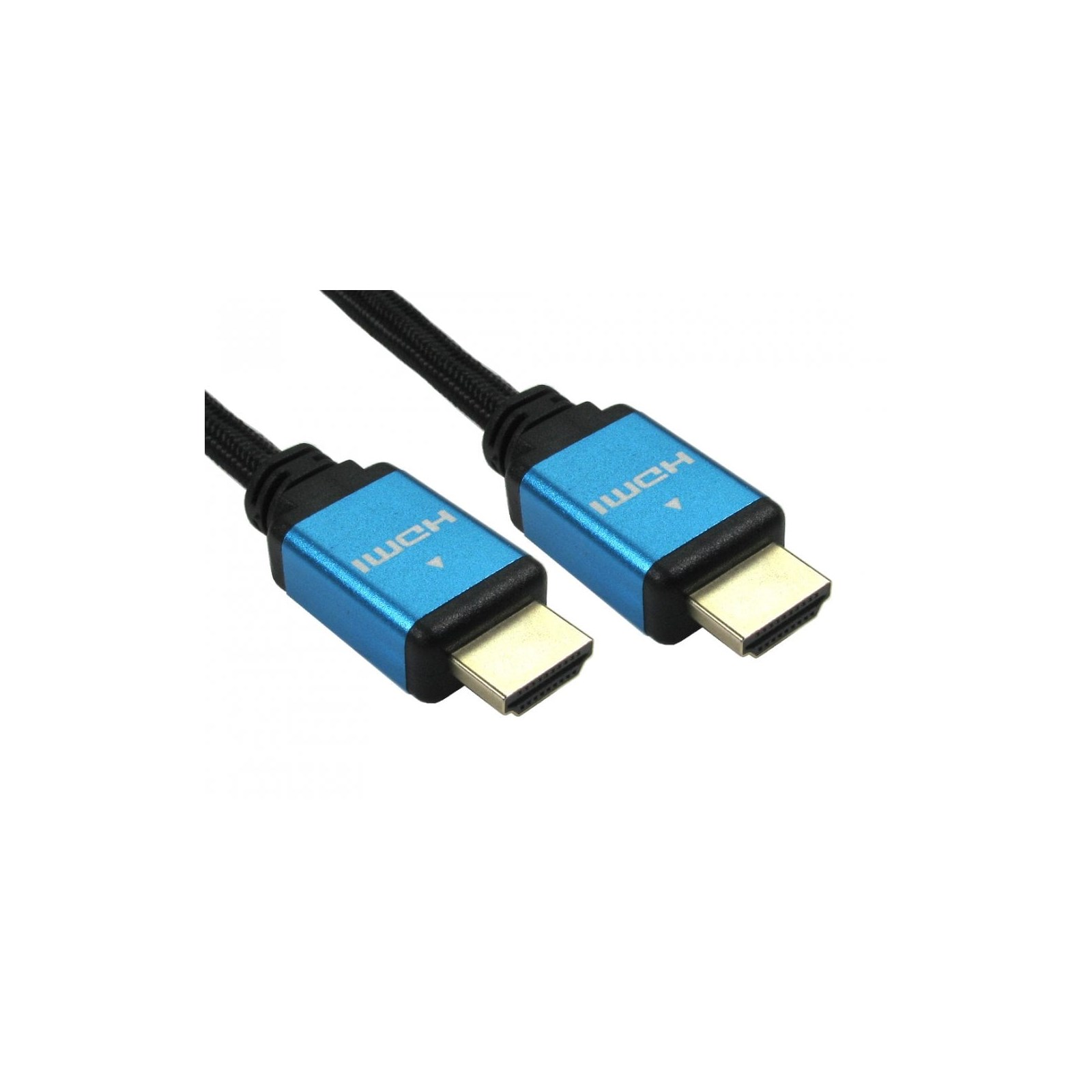 Cables Direct 1m HDMI v2.1 Certified Video Cable, Blue Connector ...
