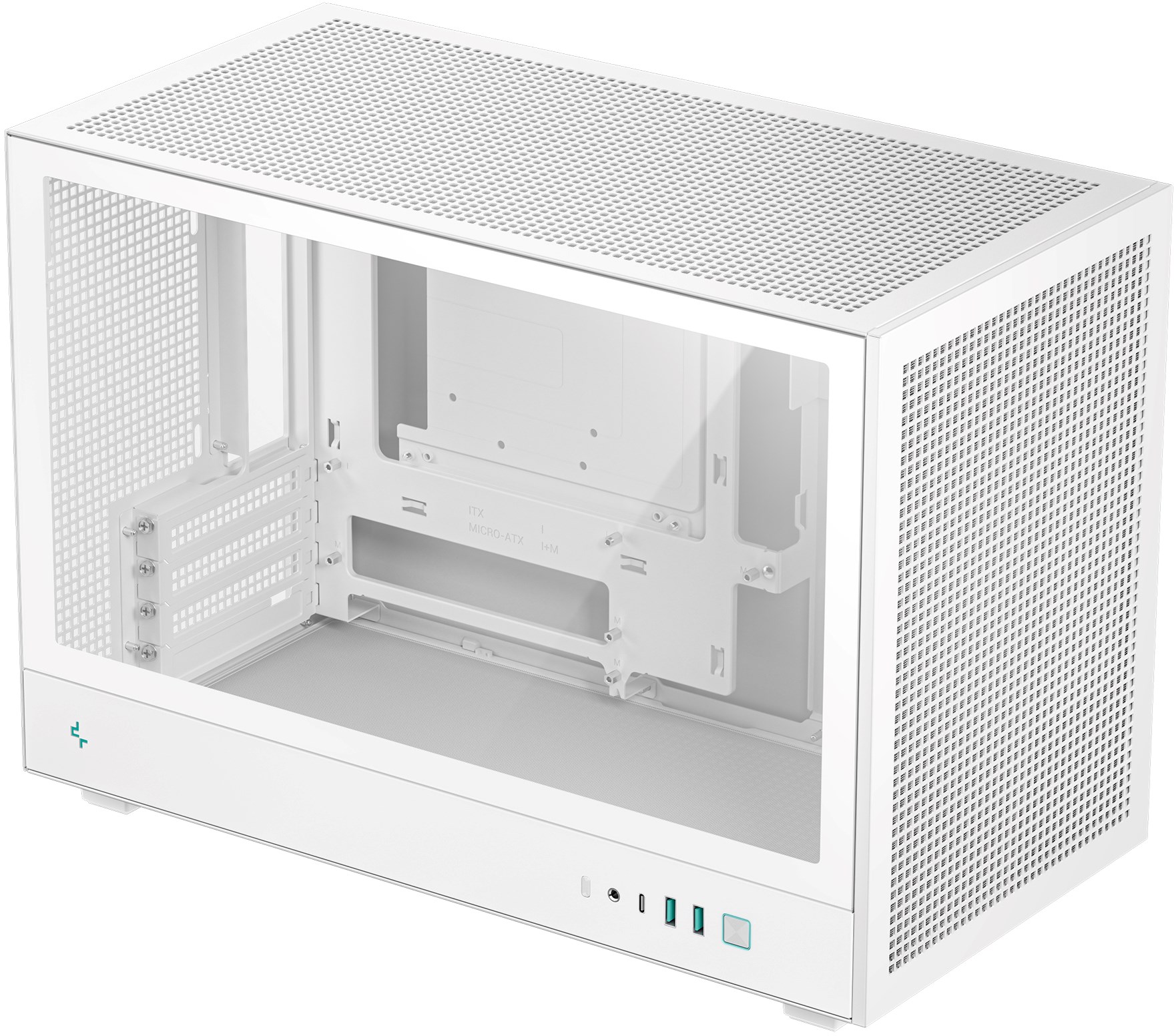 DeepCool CH260 WH SFF Case - White - R-CH260-WHNGM0-G-1 | CCL