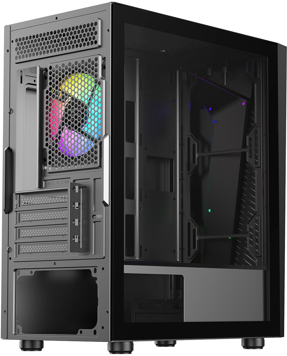 CiT Alpha Mid Tower Gaming Case - Black - CIT-ALPHA-BLK | CCL