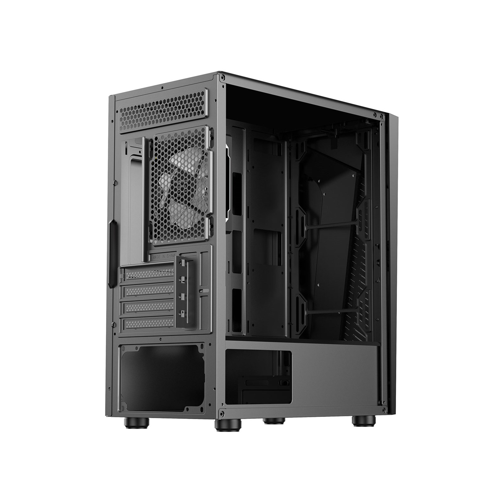 CiT Alpha Mid Tower Gaming Case - Black - CIT-ALPHA-BLK | CCL