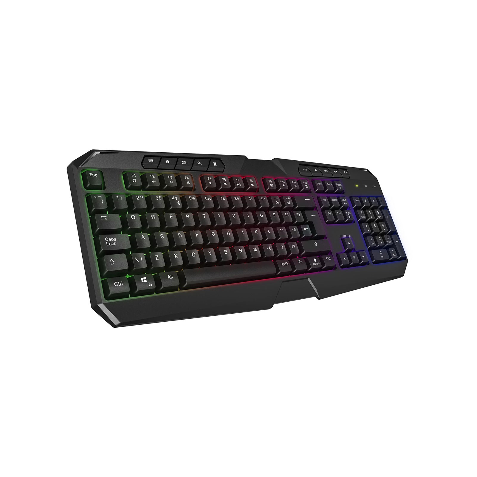 CiT Avenger Rainbow Keyboard and Mouse Kit - CIT-AVENGER-RNBW | CCL