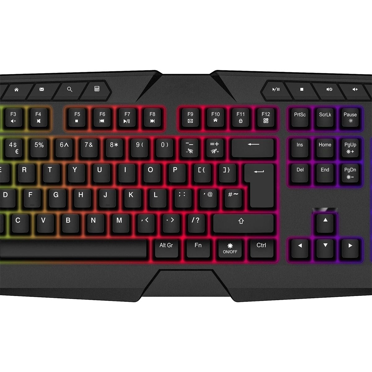 CiT Avenger Rainbow Keyboard and Mouse Kit - CIT-AVENGER-RNBW | CCL