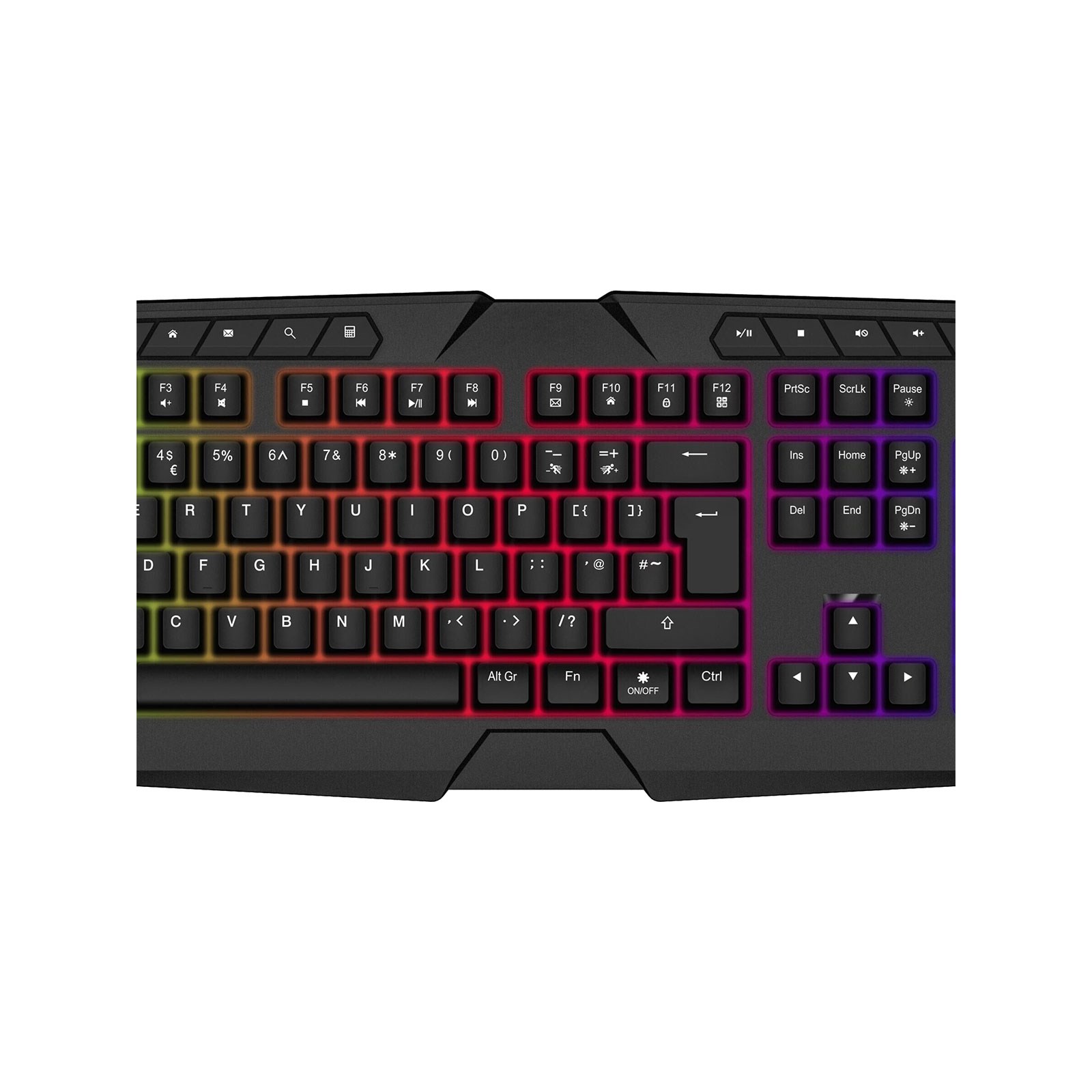 CiT Avenger Rainbow Keyboard and Mouse Kit - CIT-AVENGER-RNBW | CCL