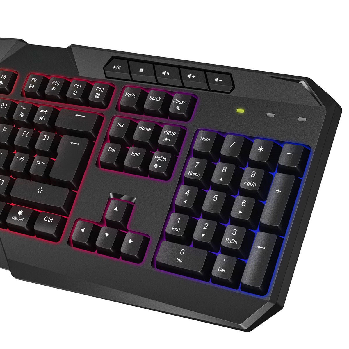 CiT Avenger Rainbow Keyboard and Mouse Kit - CIT-AVENGER-RNBW | CCL