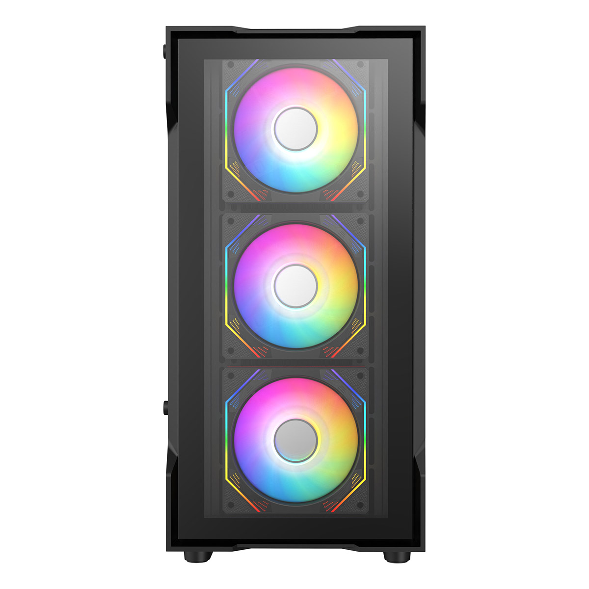 CiT Bolt Mid Tower Gaming Case - Black - CIT-BOLTBLK-ARGB | CCL