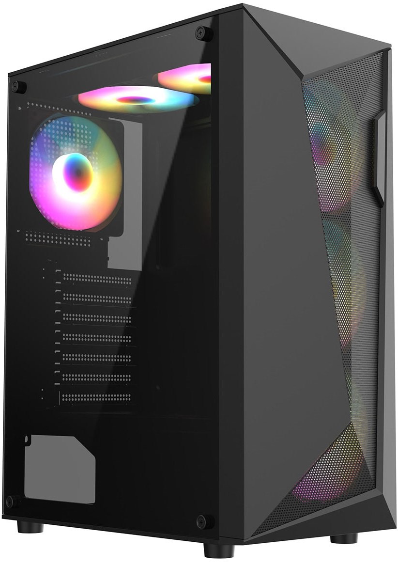 CiT Carisma Mid Tower Gaming Case - Black - CIT-CARISMA-B | CCL