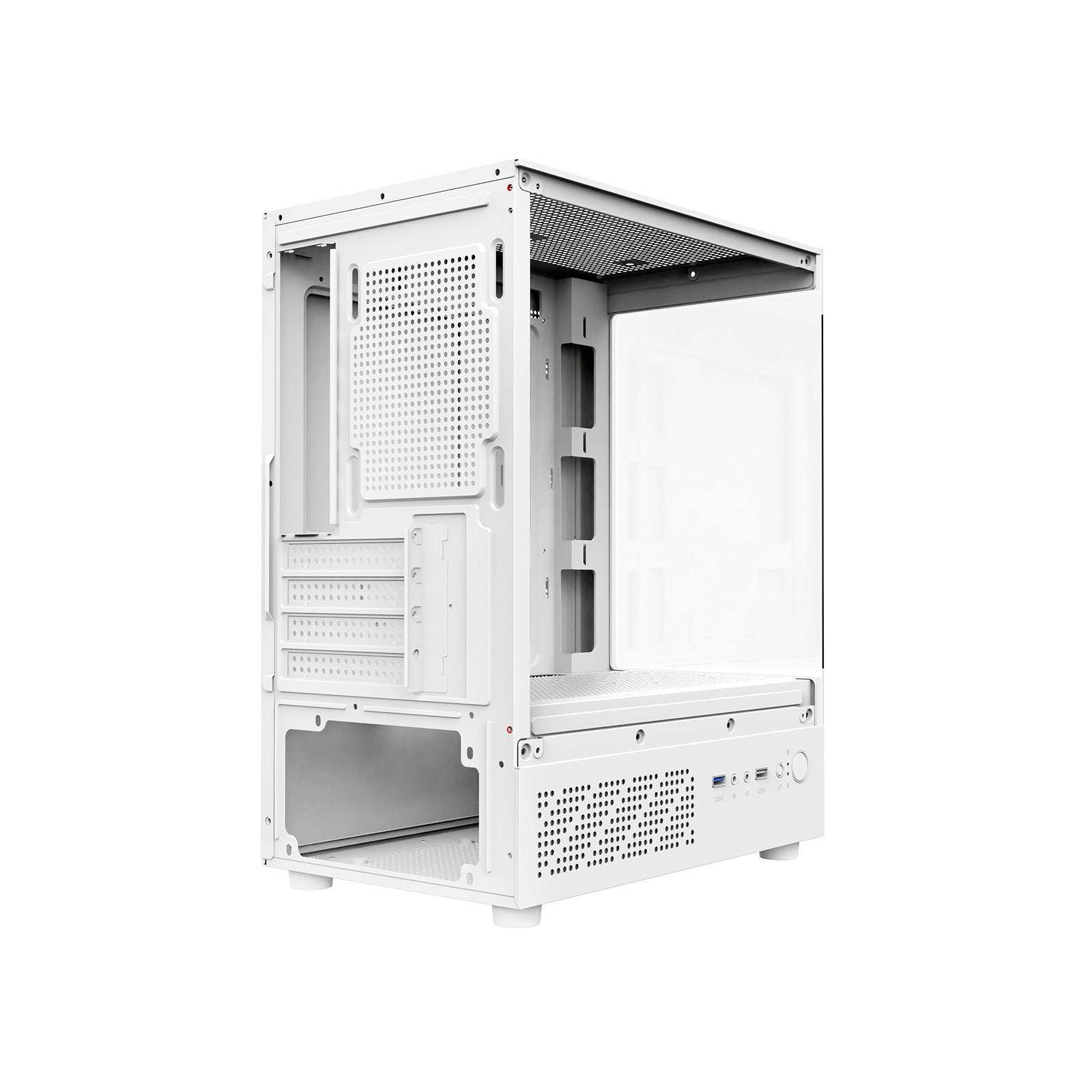CiT Celsius Mid Tower Gaming Case - White - CIT-CELSIUS-WHT | CCL