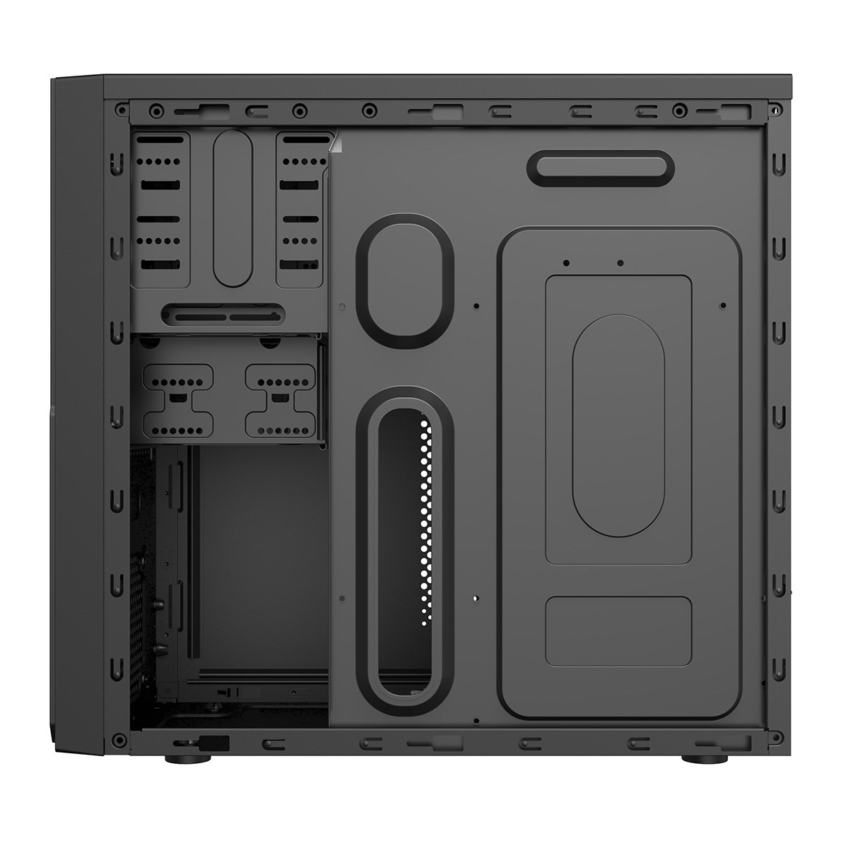 CiT Classic Micro Mid Tower Case - Black - CIT CLASSIC MICRO | CCL