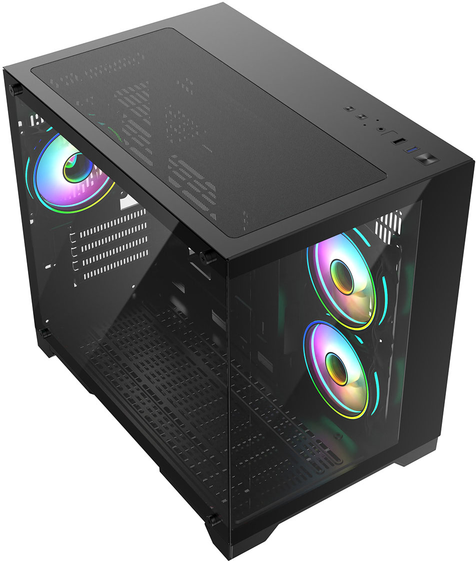 CiT Concept Mid Tower Gaming Case - Black - CIT-CONCEPT-B | CCL