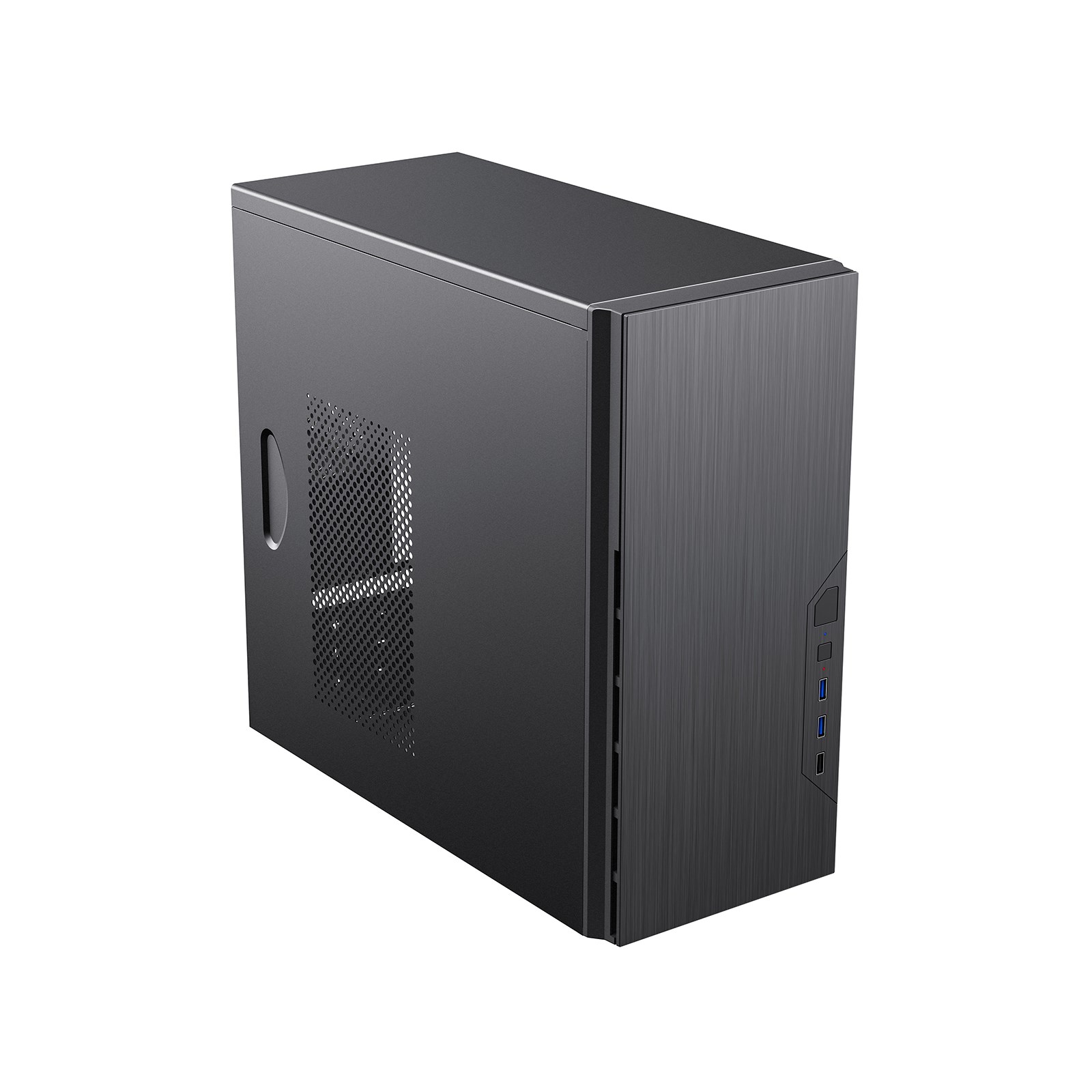 CiT Course Mid Tower Case - Black - CIT-COURSE | CCL