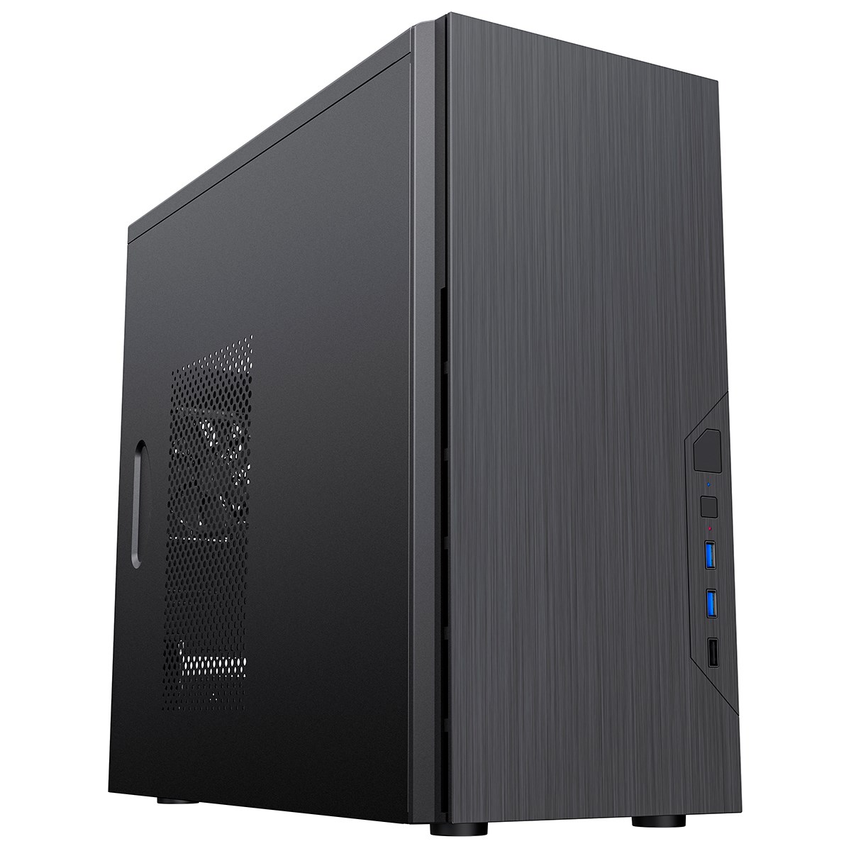 CiT Course Mid Tower Case - Black - CIT-COURSE | CCL