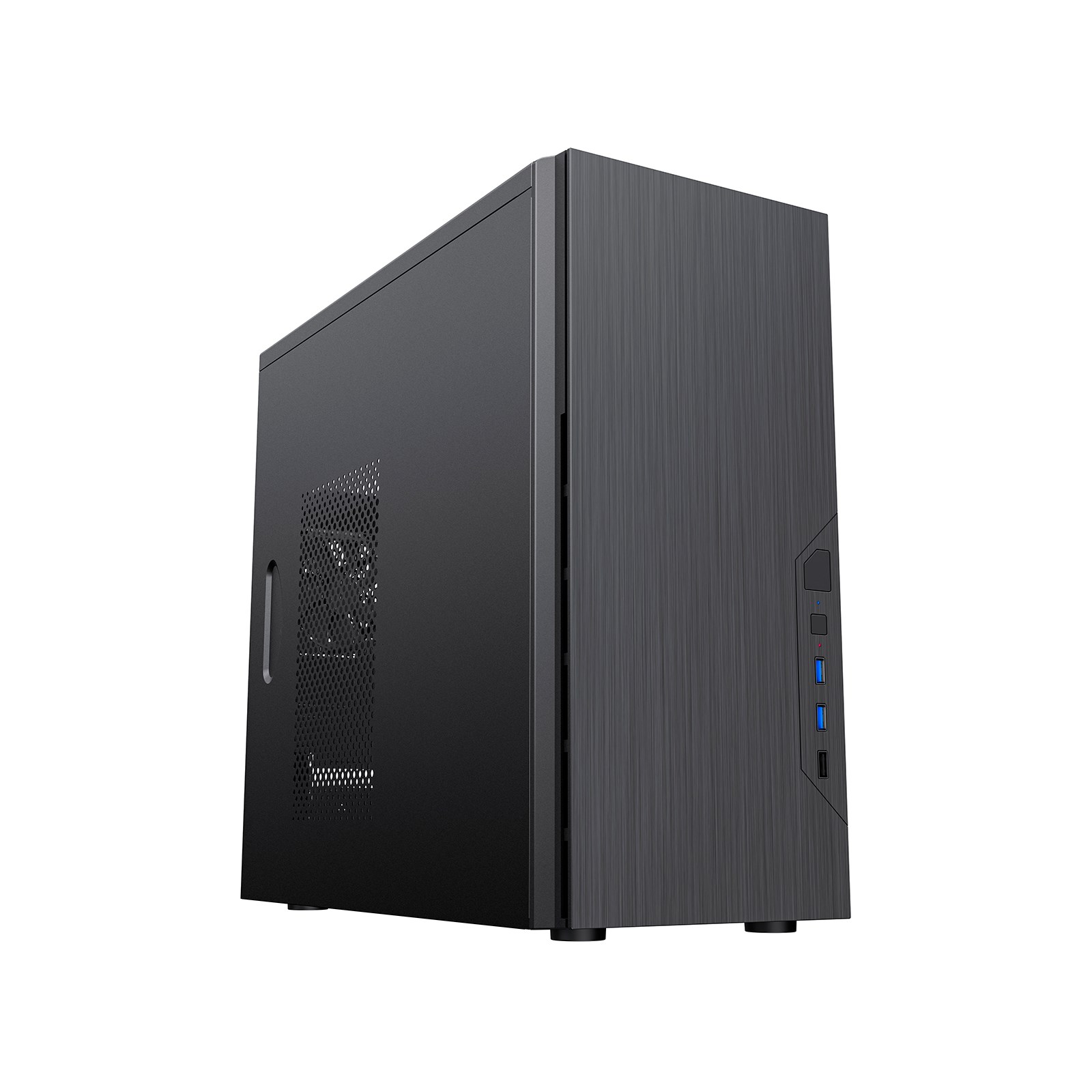 CiT Course Mid Tower Case - Black - CIT-COURSE | CCL