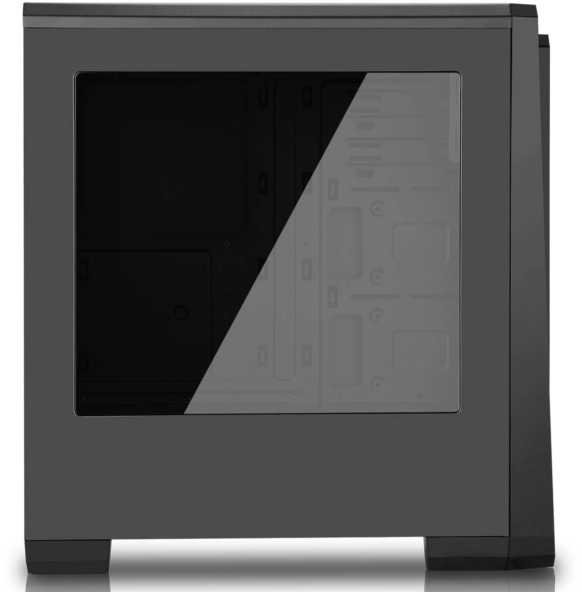 CiT Dark Soul Mid Tower Gaming Case - Black - CIT-DARKSOULARGB - New | CCL