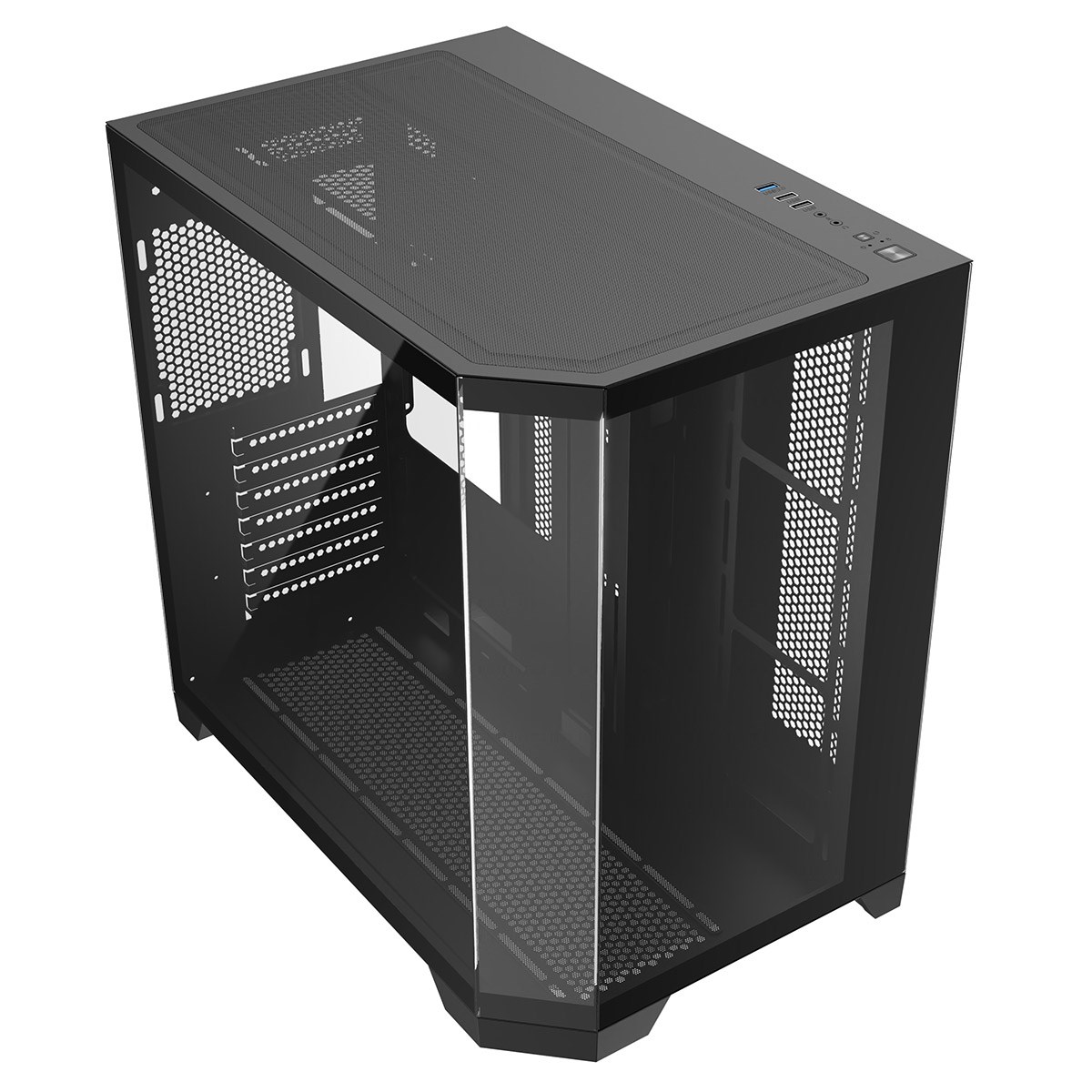 CiT DS360 Mid Tower Gaming Case - Black - CIT-DS360-BLK | CCL