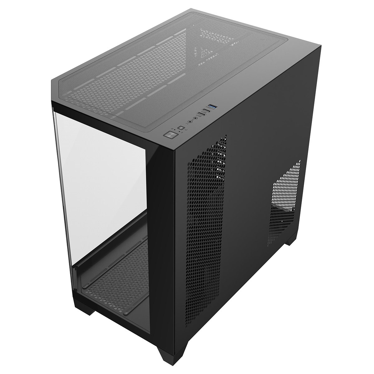 CiT DS360 Mid Tower Gaming Case - Black - CIT-DS360-BLK | CCL