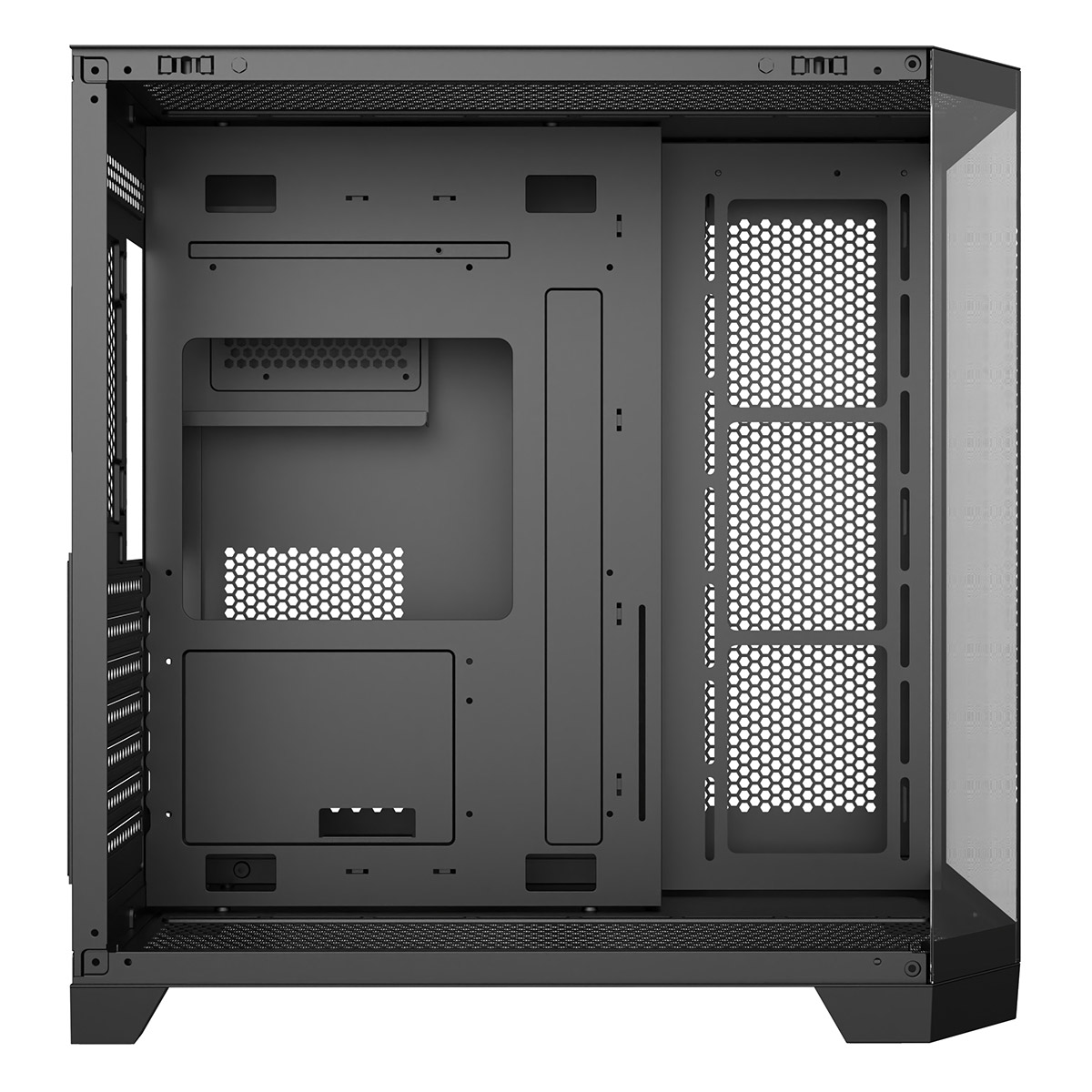 CiT DS360 ARGB Mid Tower Gaming Case - Black - CIT-DS360BLK-CEL | CCL