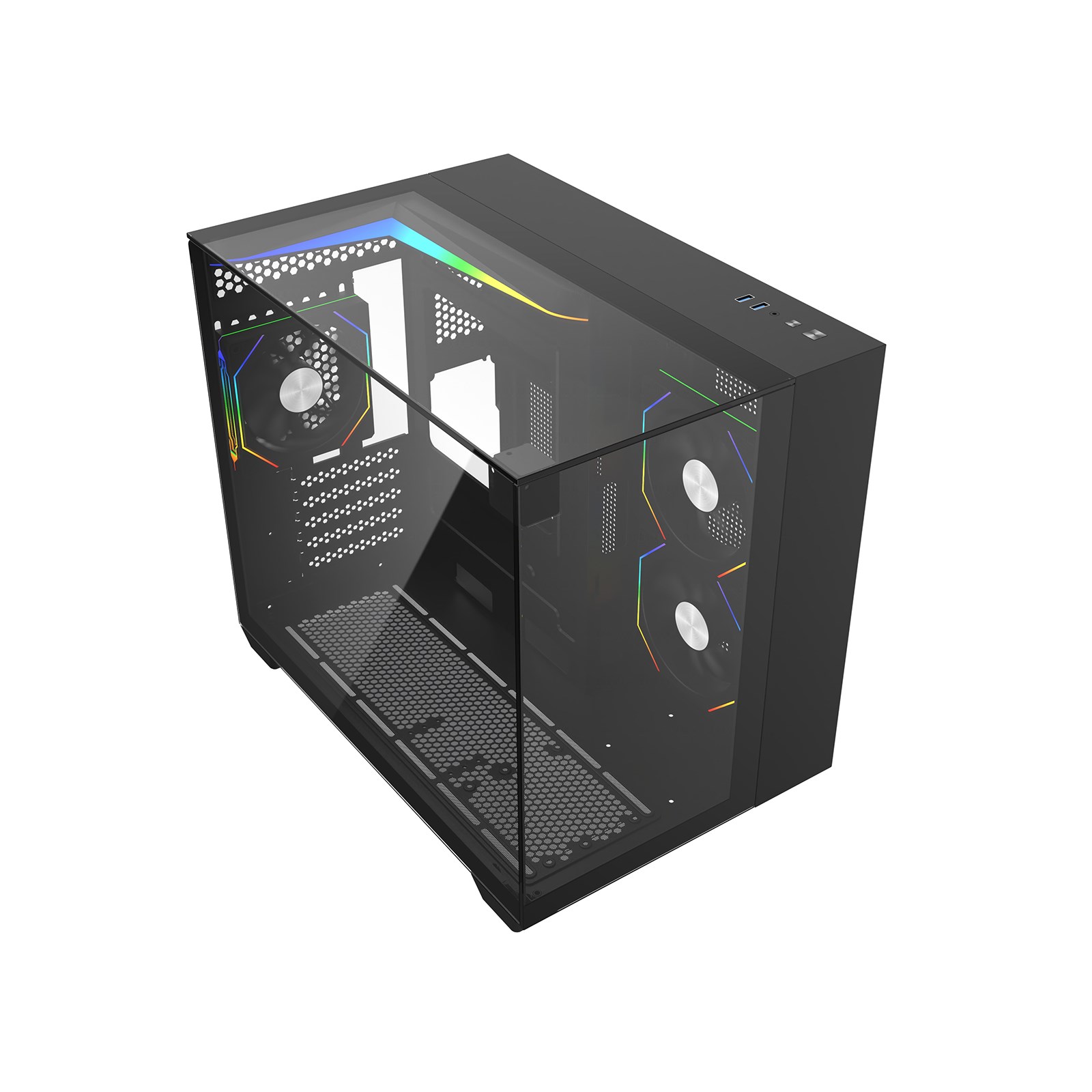 CiT Eclipse Mid Tower Gaming Case - Black - CIT-ECLIPSE-ARGB | CCL