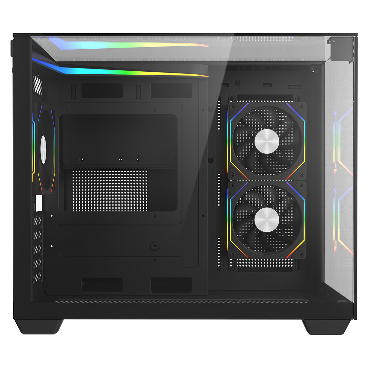 CiT Eclipse Mid Tower Gaming Case - Black - CIT-ECLIPSE-ARGB | CCL