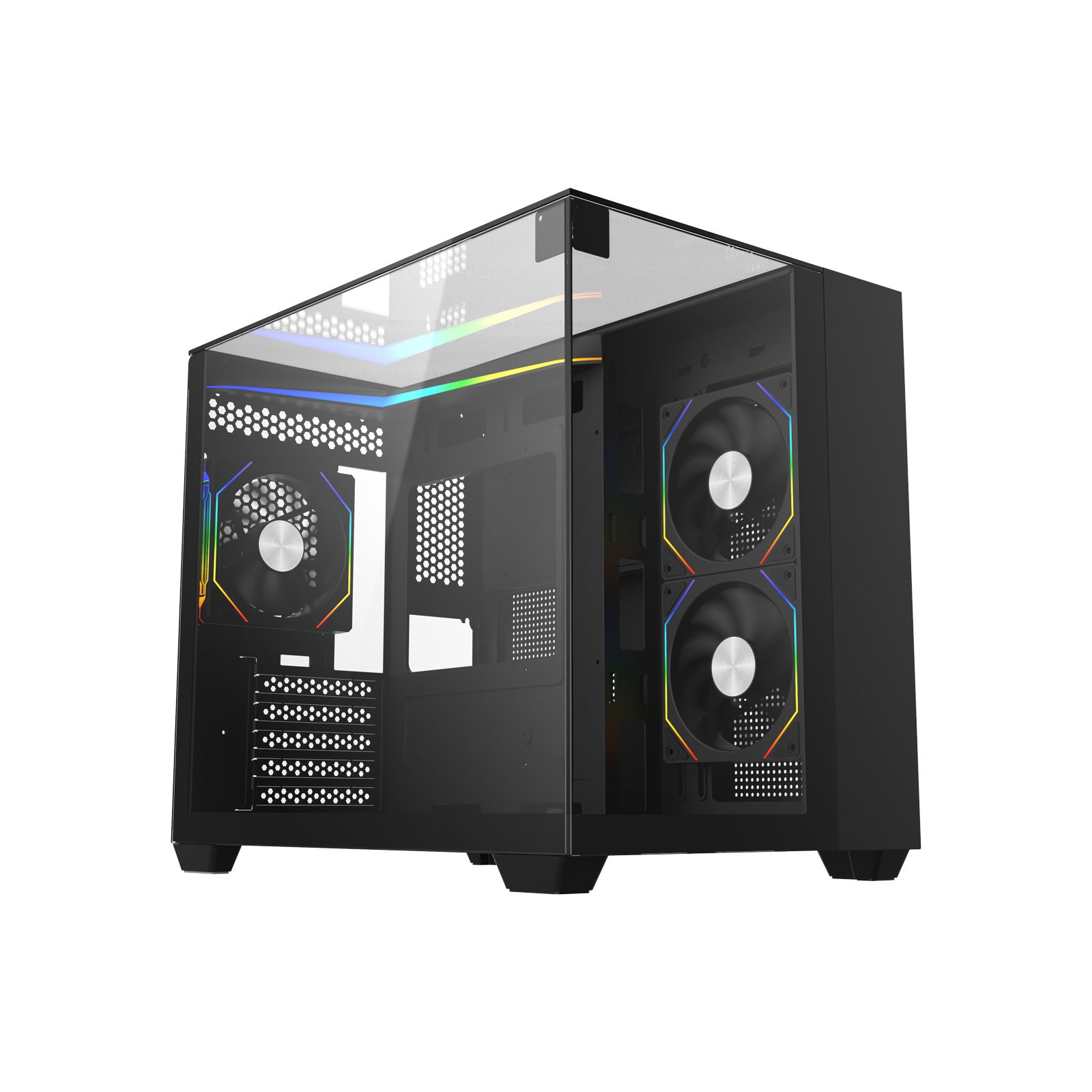 CiT Eclipse Mid Tower Gaming Case - Black - CIT-ECLIPSE-ARGB | CCL