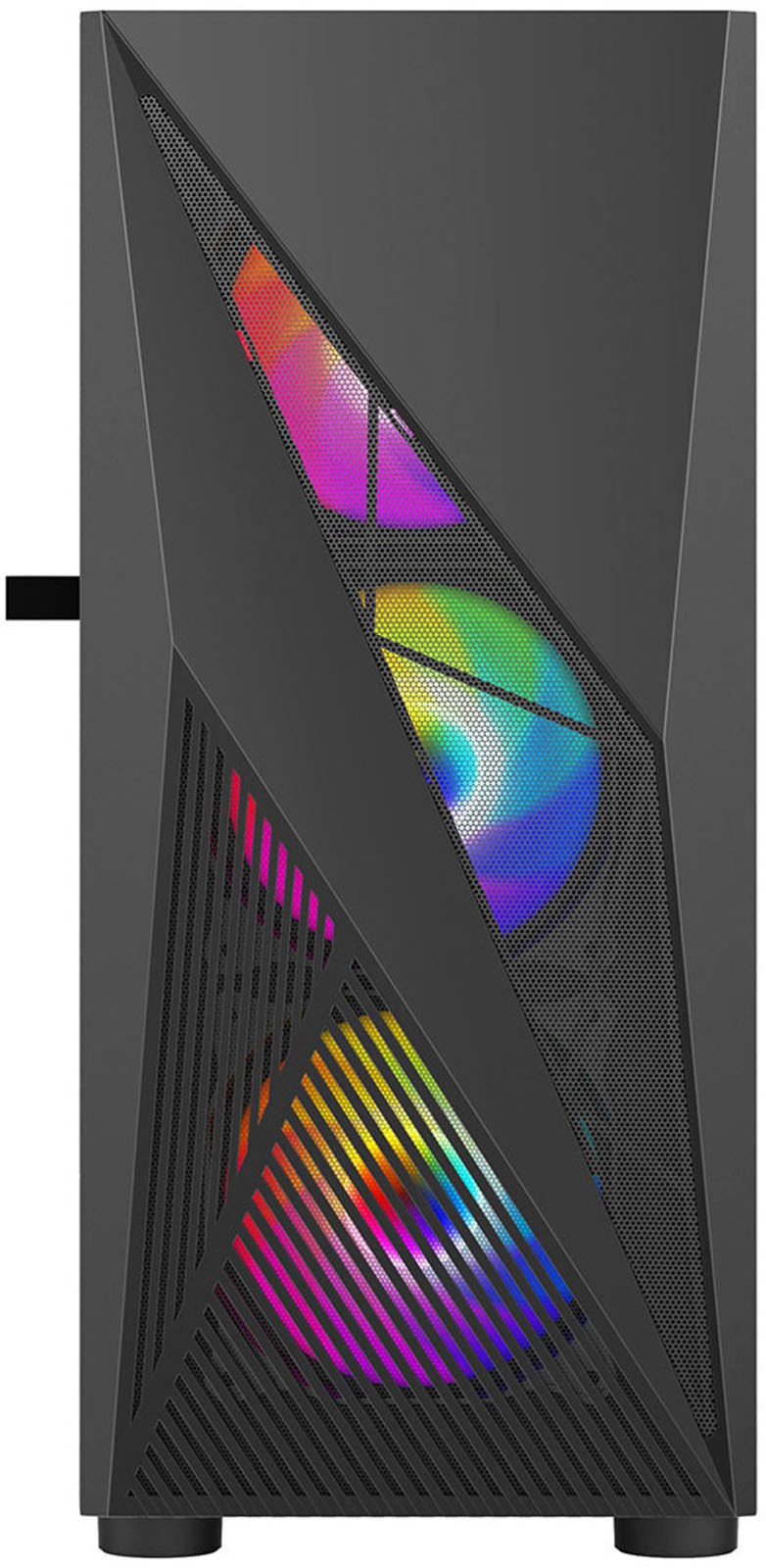 CiT Falcon Mid Tower Gaming Case - Black - CIT-FALCON-6FN | CCL