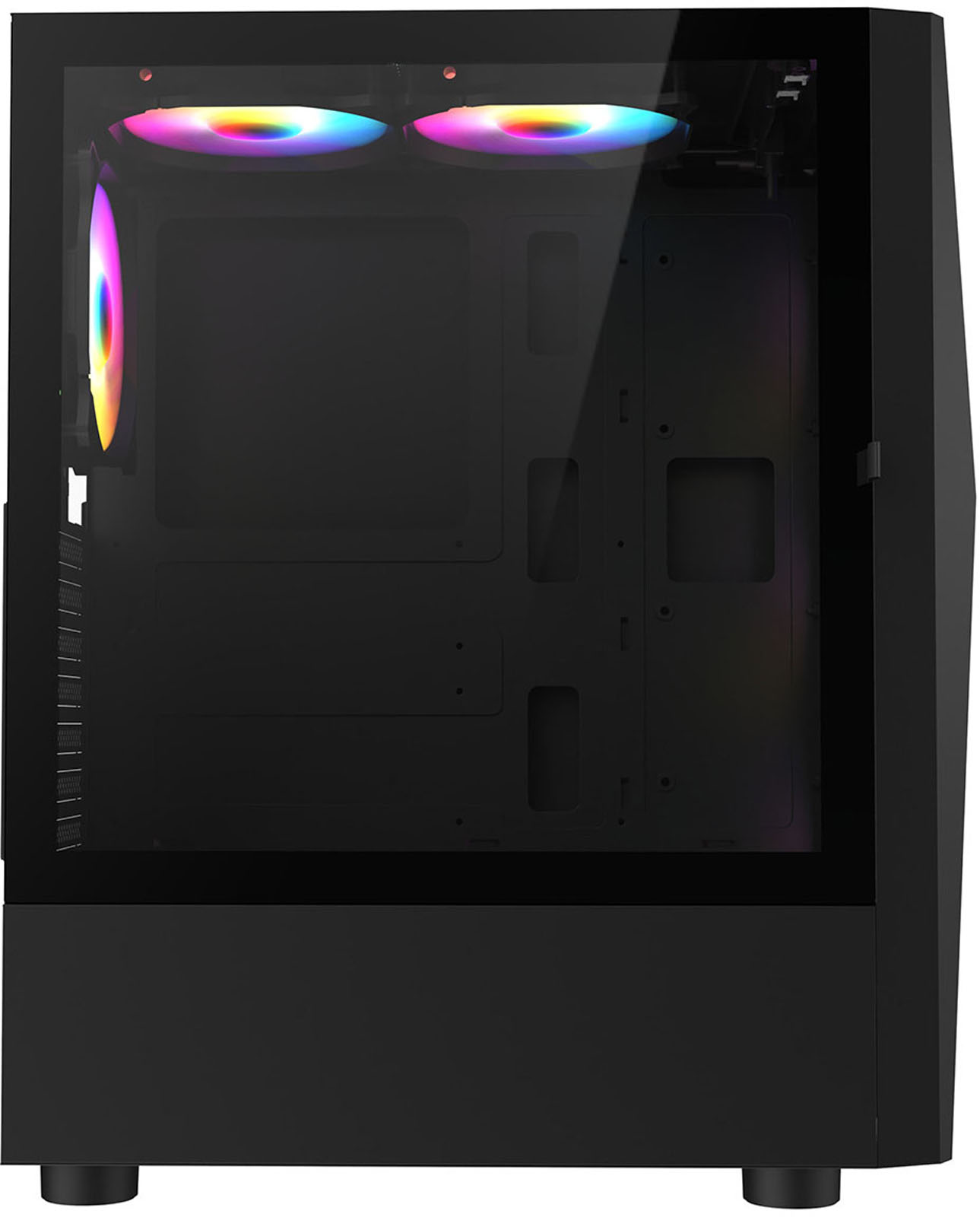 CiT Falcon Mid Tower Gaming Case - Black - CIT-FALCON-6FN | CCL