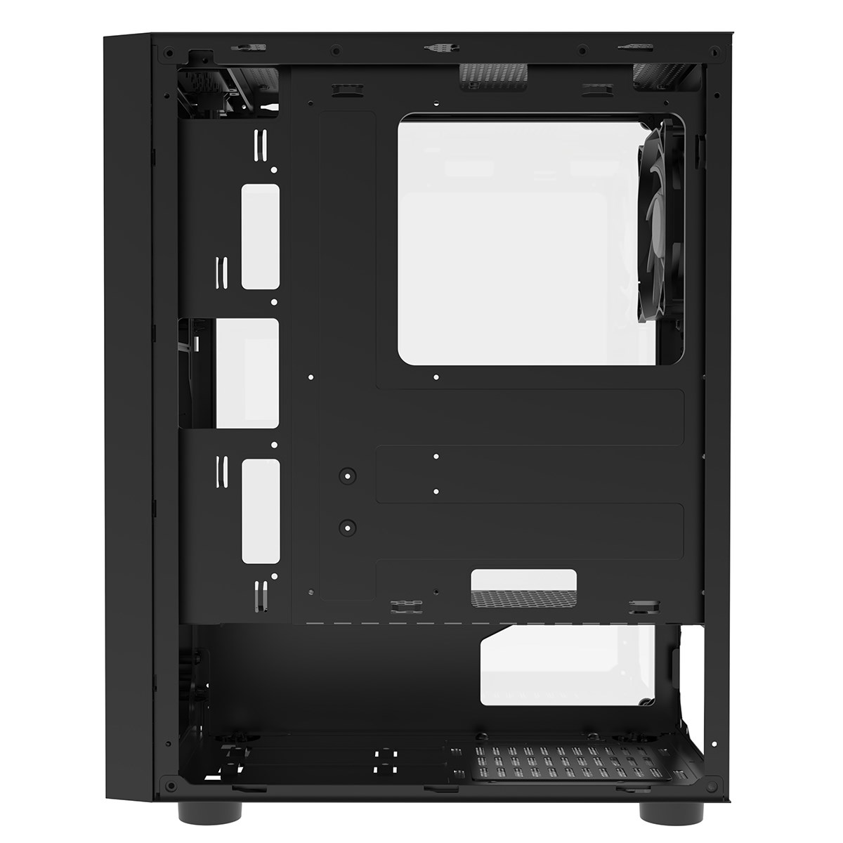 CiT Galaxy Mid Tower Gaming Case - Black - CIT-GALAXY-BLK | CCL