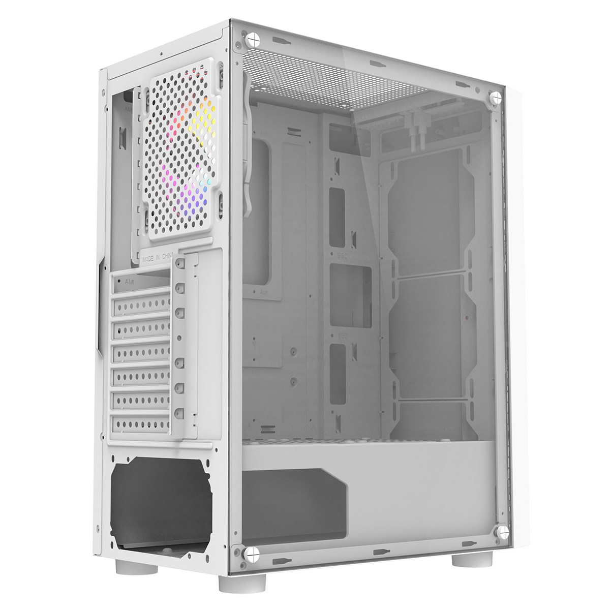 CiT Galaxy Mid Tower Gaming Case - White - CIT-GALAXY-WHT | CCL