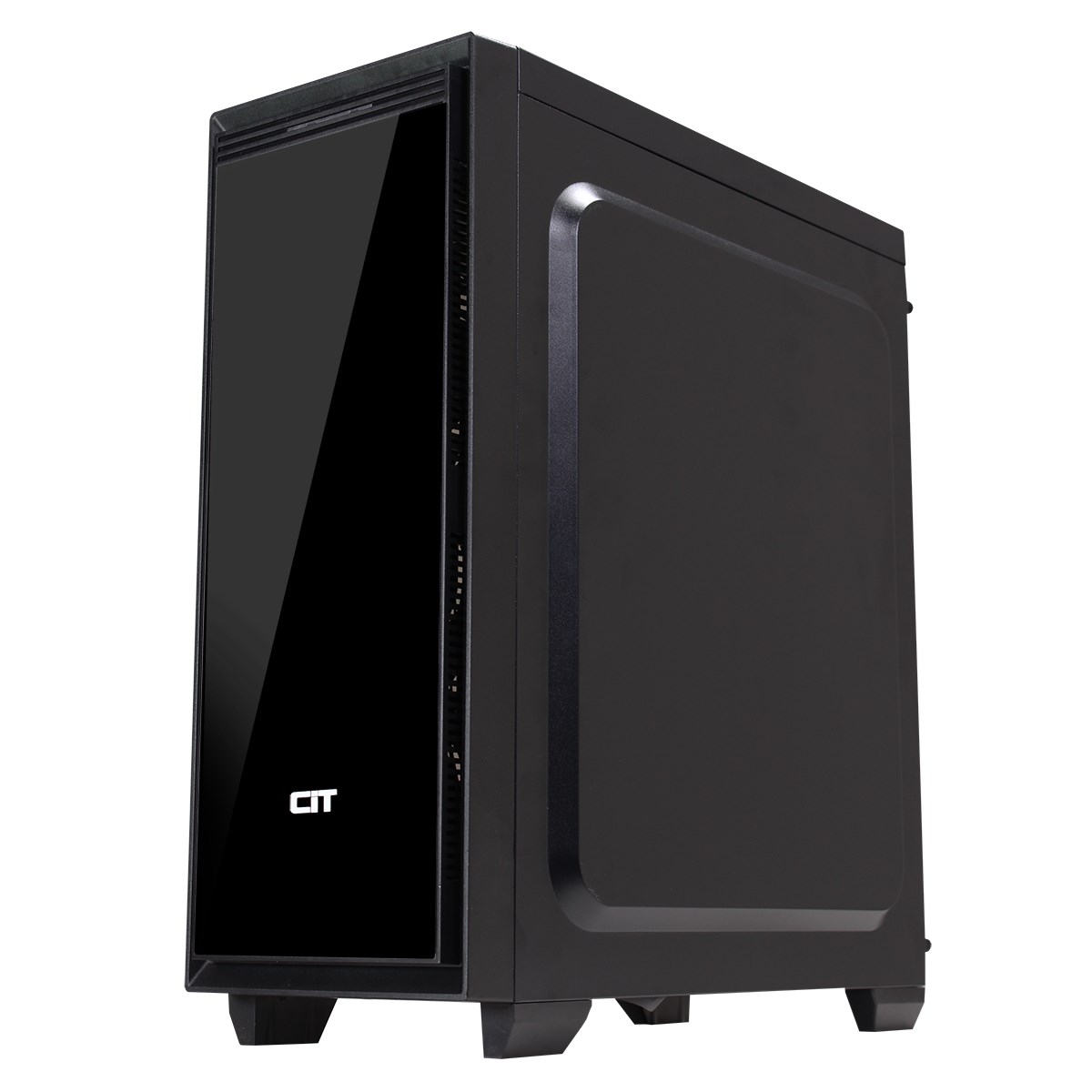 CiT Halo Mid Tower Gaming Case - Black - HALO | CCL Computers