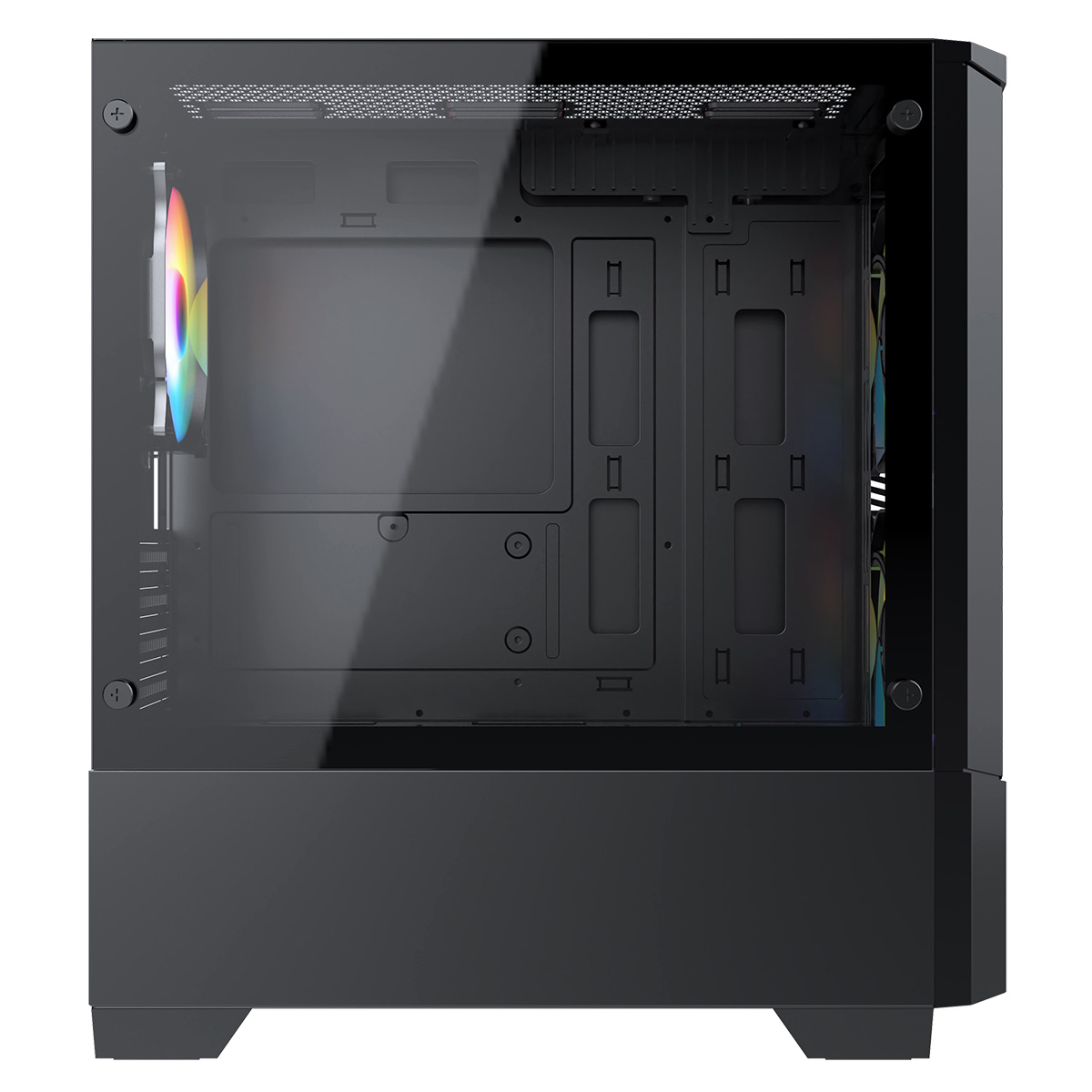 CiT Level 1 Glass Mid Tower Gaming Case - Black - CIT-LEVEL1-GB | CCL
