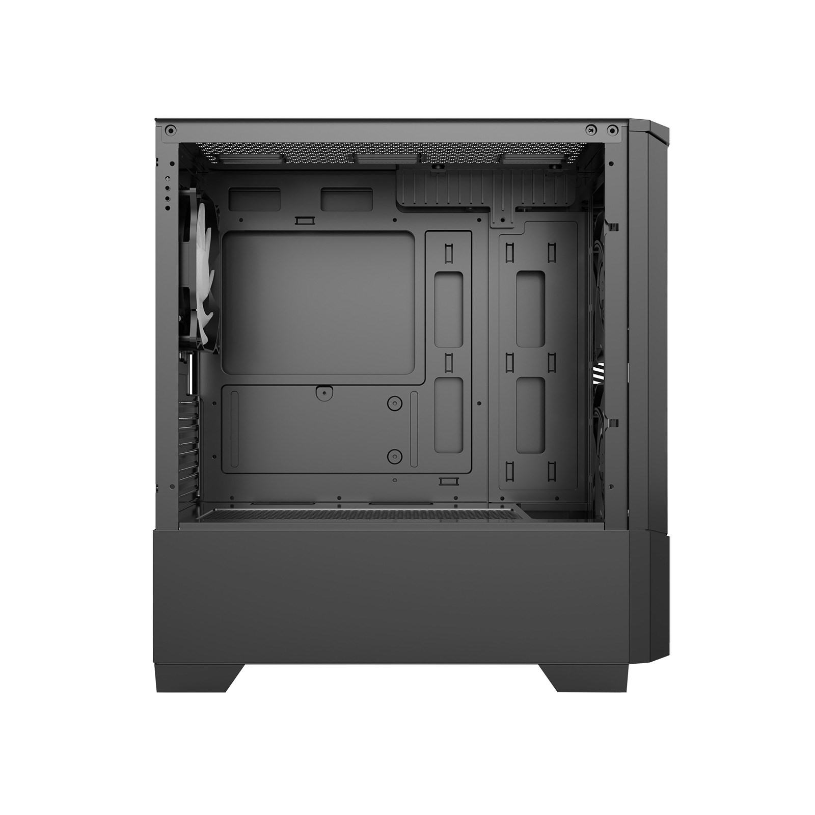 CiT Level 1 Glass Mid Tower Gaming Case - Black - CIT-LEVEL1-GB | CCL